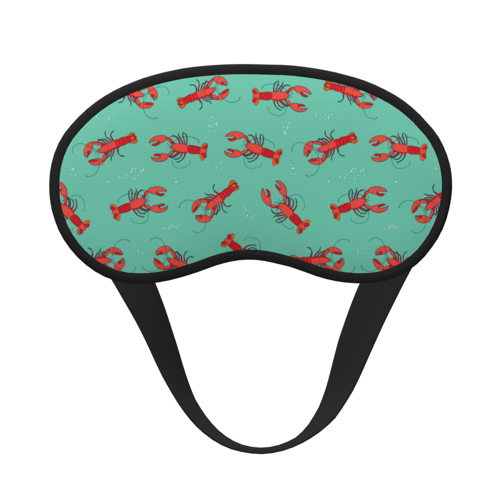 Salouo Cartoon Lobsters 4 Pattern Eye Masks, 1-Pack Sleep Mask Eye ...