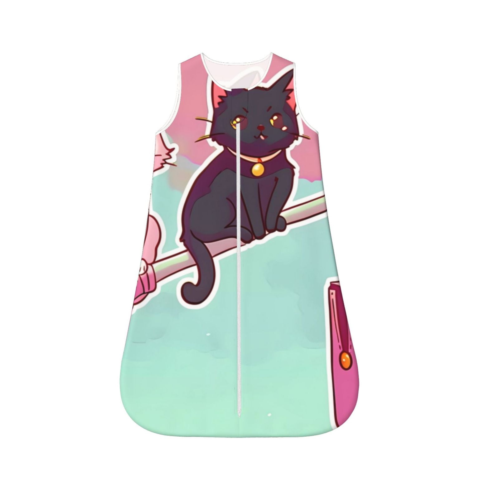 Salouo Cats On Broomstick Print Baby Sleep Sack Wearable Blanket for ...