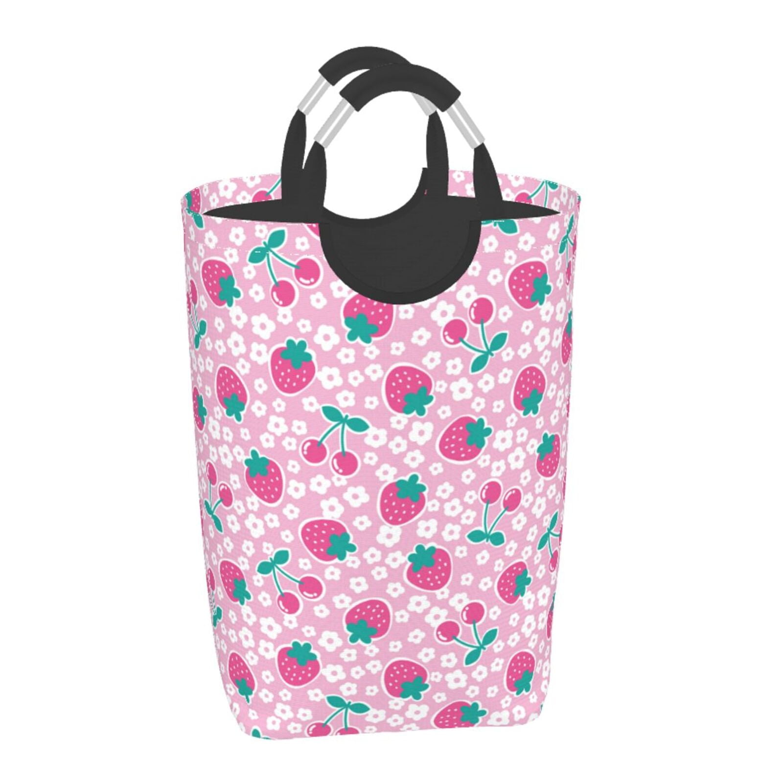 Salouo Cherry Strawberry for Dirty Clothes Hamper,Extra Large Hamper ...