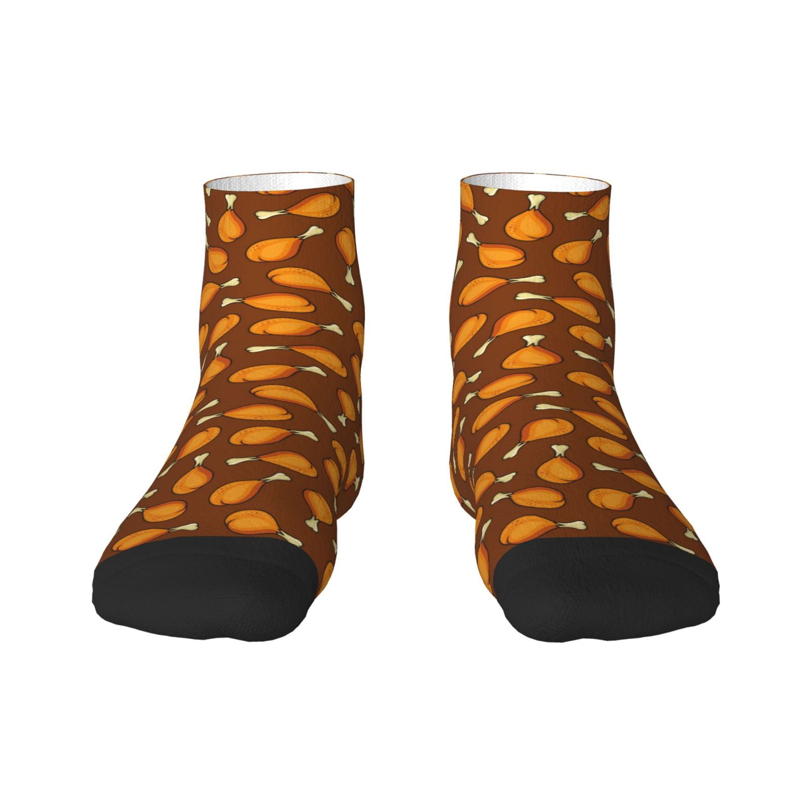 Salouo Chicken Legs 1 Pattern Unisex Middle Tube Socks,Middle-Finger ...