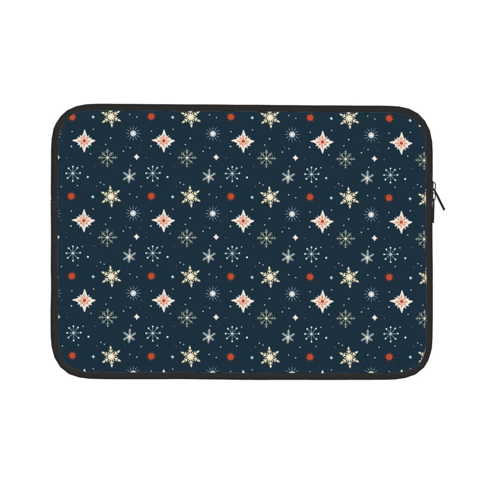 Salouo Christmas Snowflakes1 Pattern Laptop Sleeve Case, Laptop Cover ...