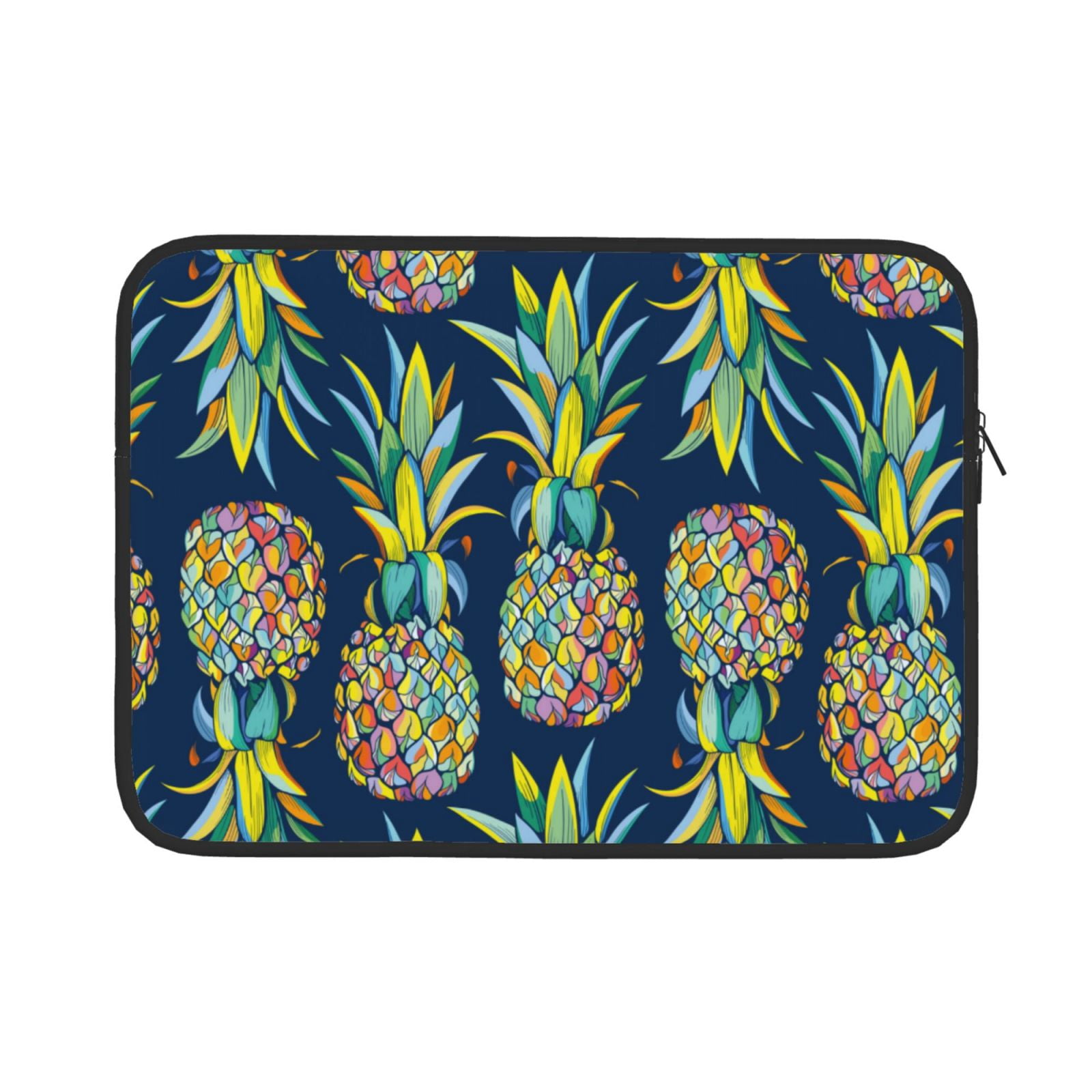 Salouo Colorful Pineapples Pattern Laptop Sleeve Case, Laptop Cover ...