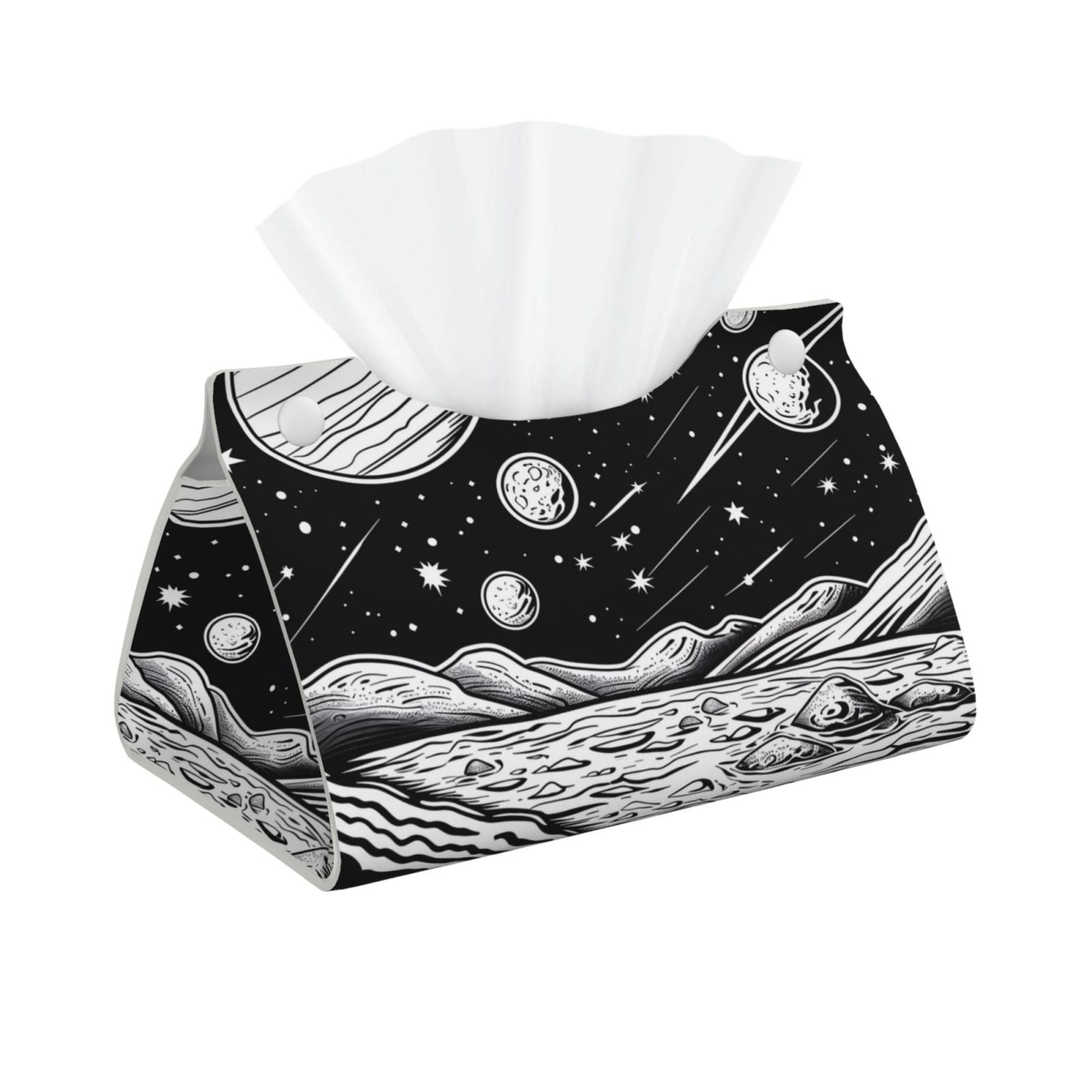 Salouo Cosmic Landscape Celestial Art Pattern Long Tissue Box Cover ...