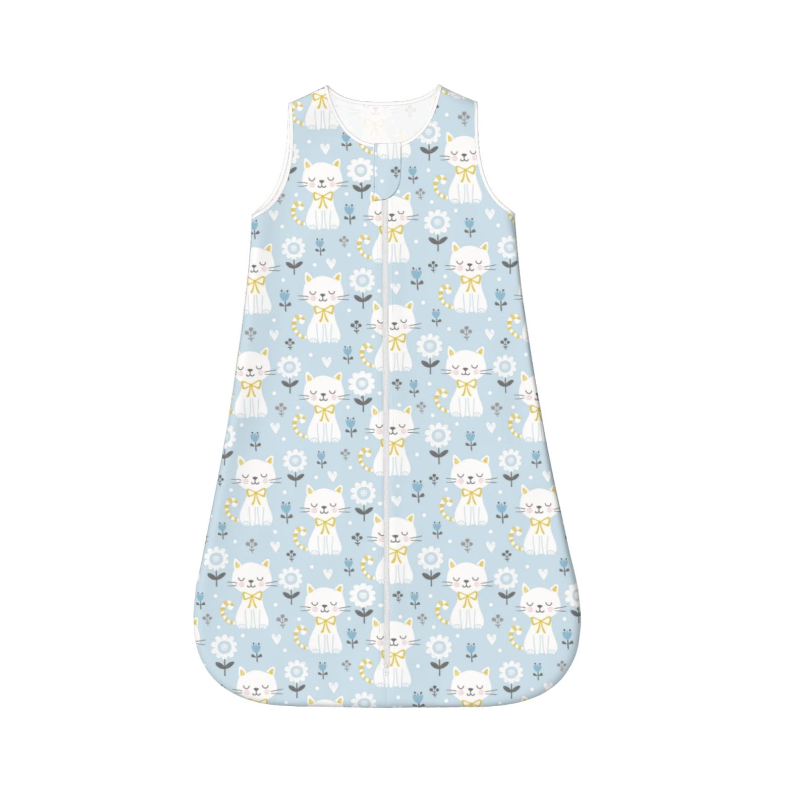 Salouo Cute Cat Print Baby Sleep Sack Wearable Blanket for Babies ...