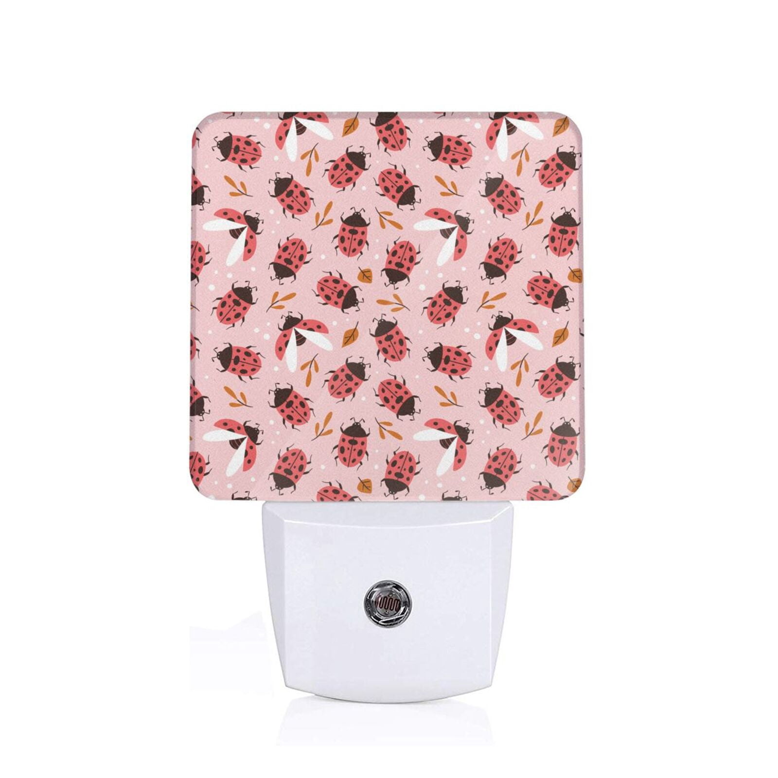Salouo Cute Ladybugs 1 for Night Lights Plug into Wall 1 Pack, 0.5W ...