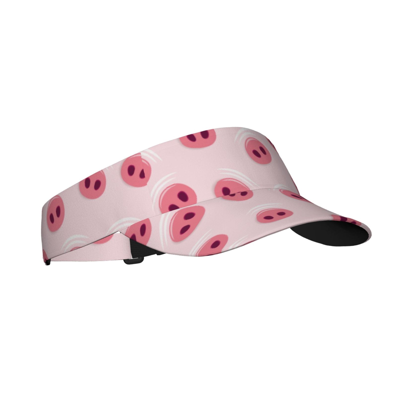 Salouo Cute Pig Nose Pattern Sport Sun Visor Hats,1-Piece of Adult ...