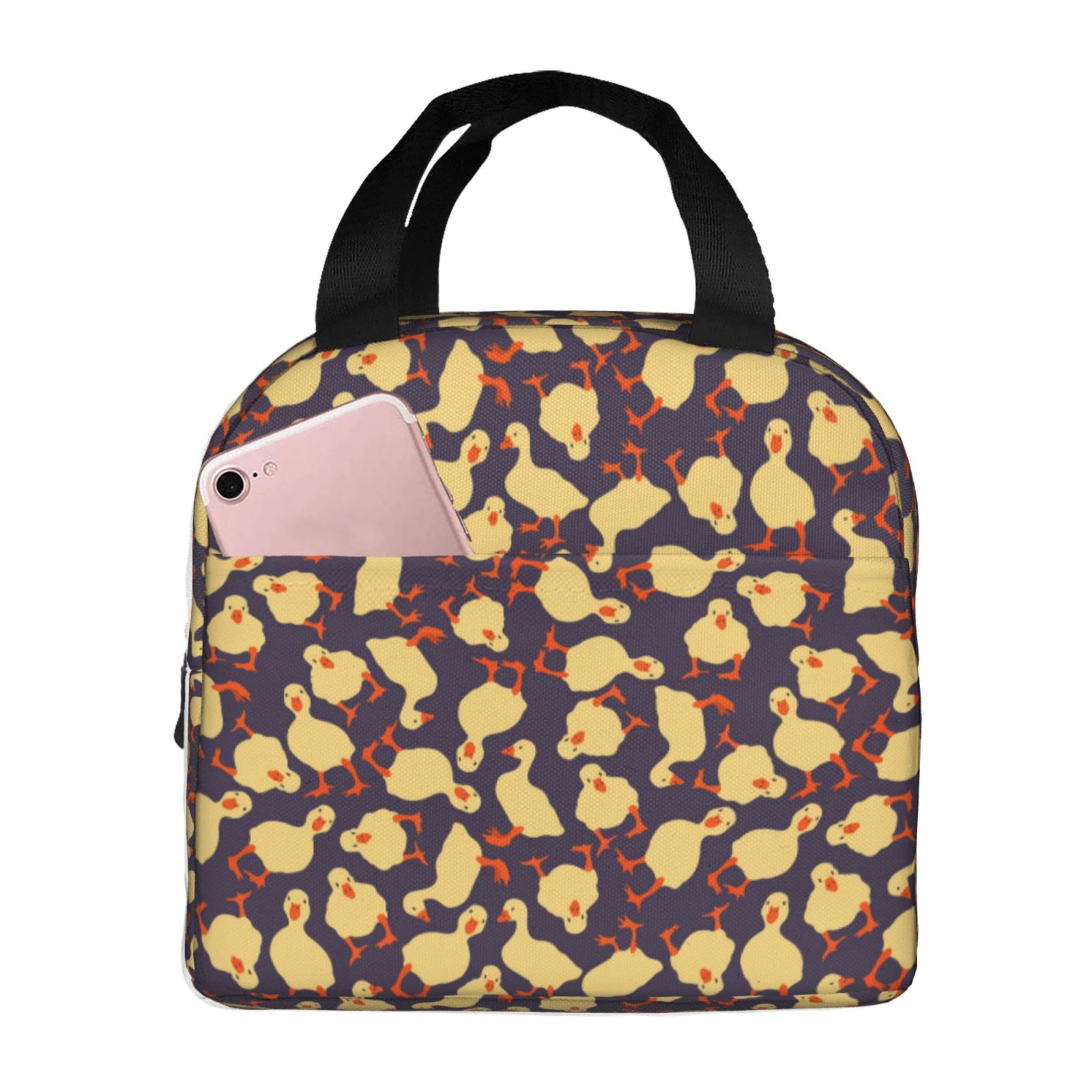 Salouo Cute Small Farm Birds for Unisex Lunch Bag Leakproof Lunch Tote ...
