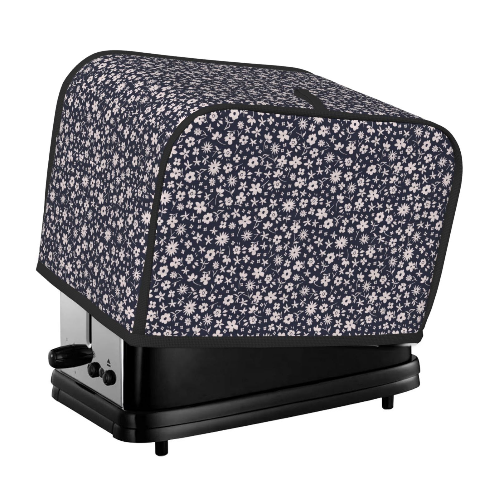 Salouo Daisies Flowers Pattern Two Slice Bread Machine Cover,Universal ...