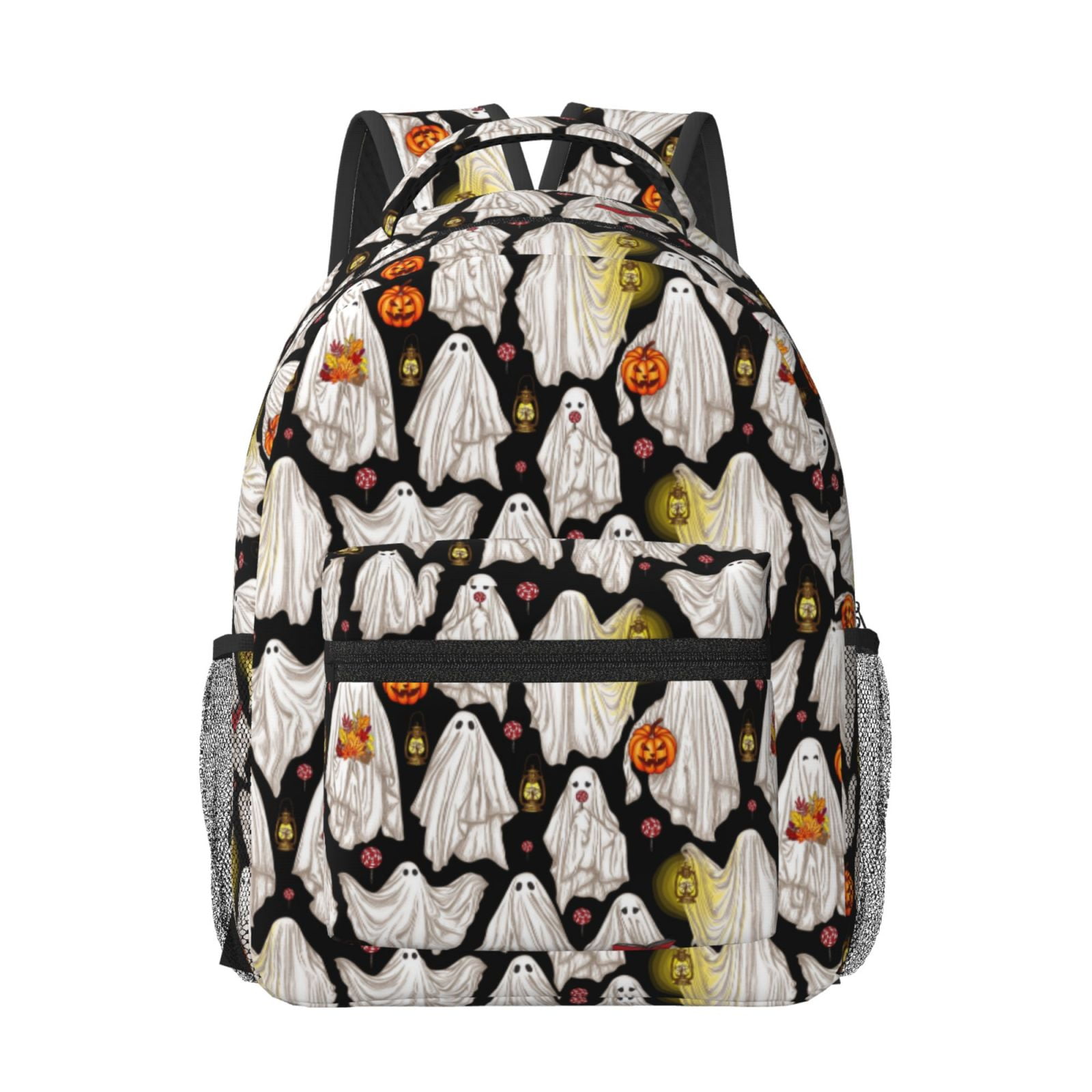 Salouo Different Ghosts Print Laptop Backpack 16.5'' Daypack Carry On ...