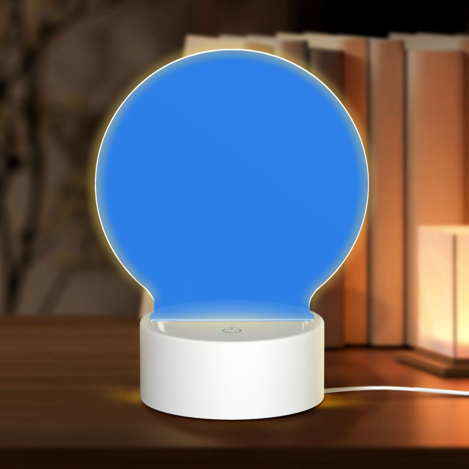 Salouo Dodgerblue for Round Acrylic Night Light - Acrylic Sheets with ...