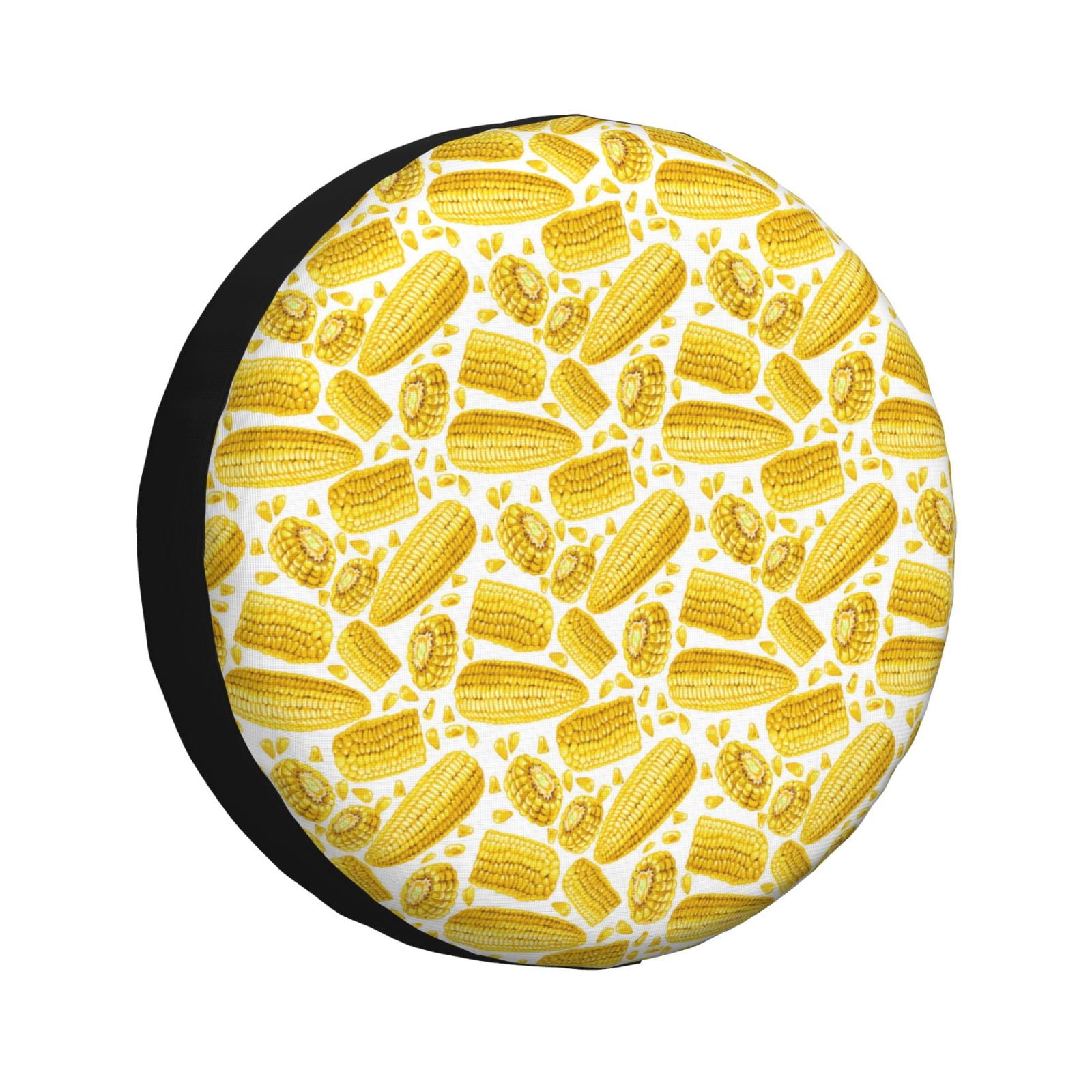 Salouo Ears Of Corn Print Spare Tire Cover 14-17 inch Spare Tire ...