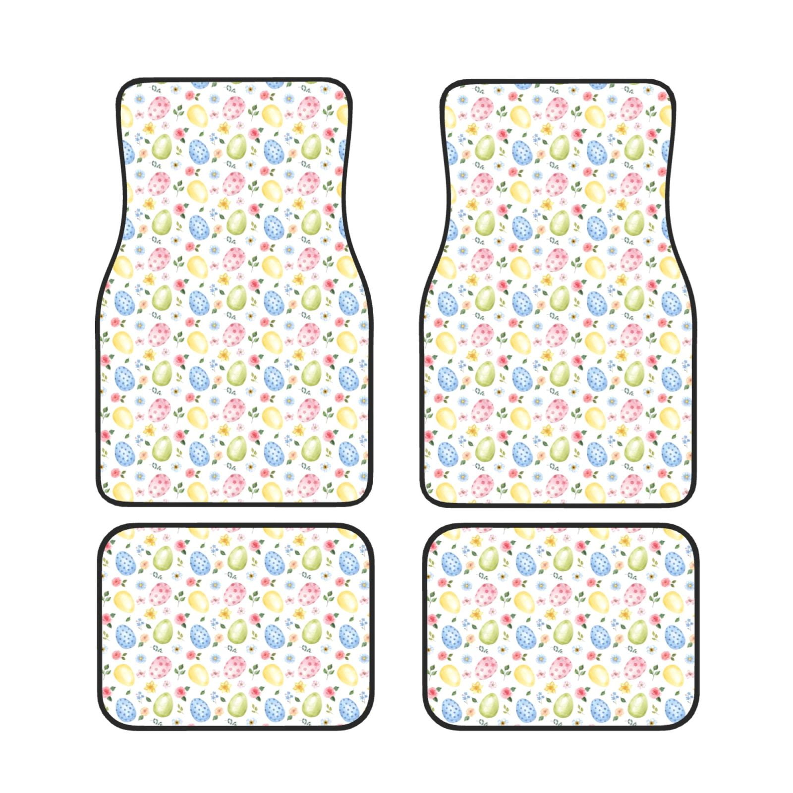Salouo Easter Egg3 for Car Floor Mat Set of 4–Car Carpet Mats - Car ...