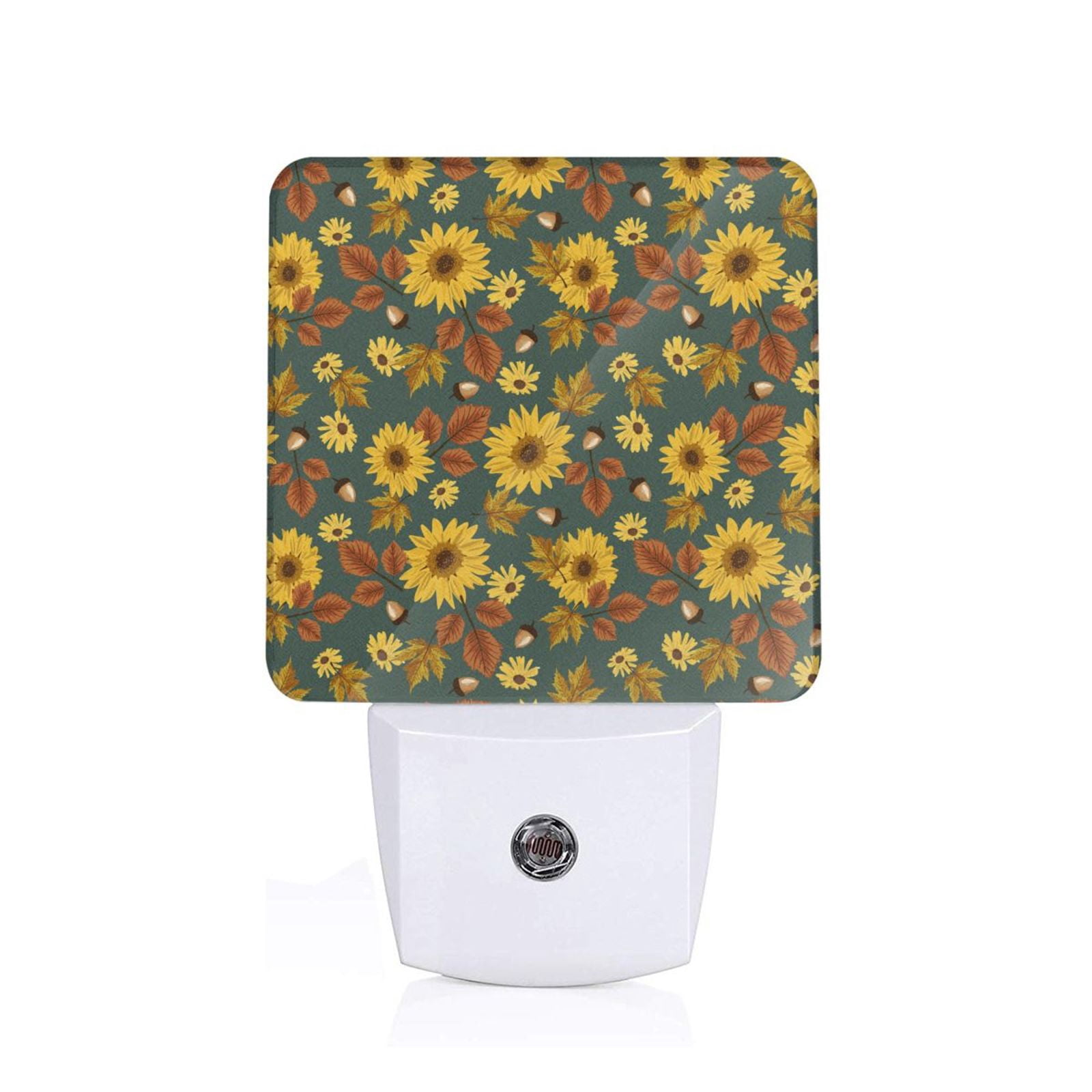 Salouo Fall Daisy Leaf Nuts for Night Lights Plug into Wall 1 Pack, 0 ...