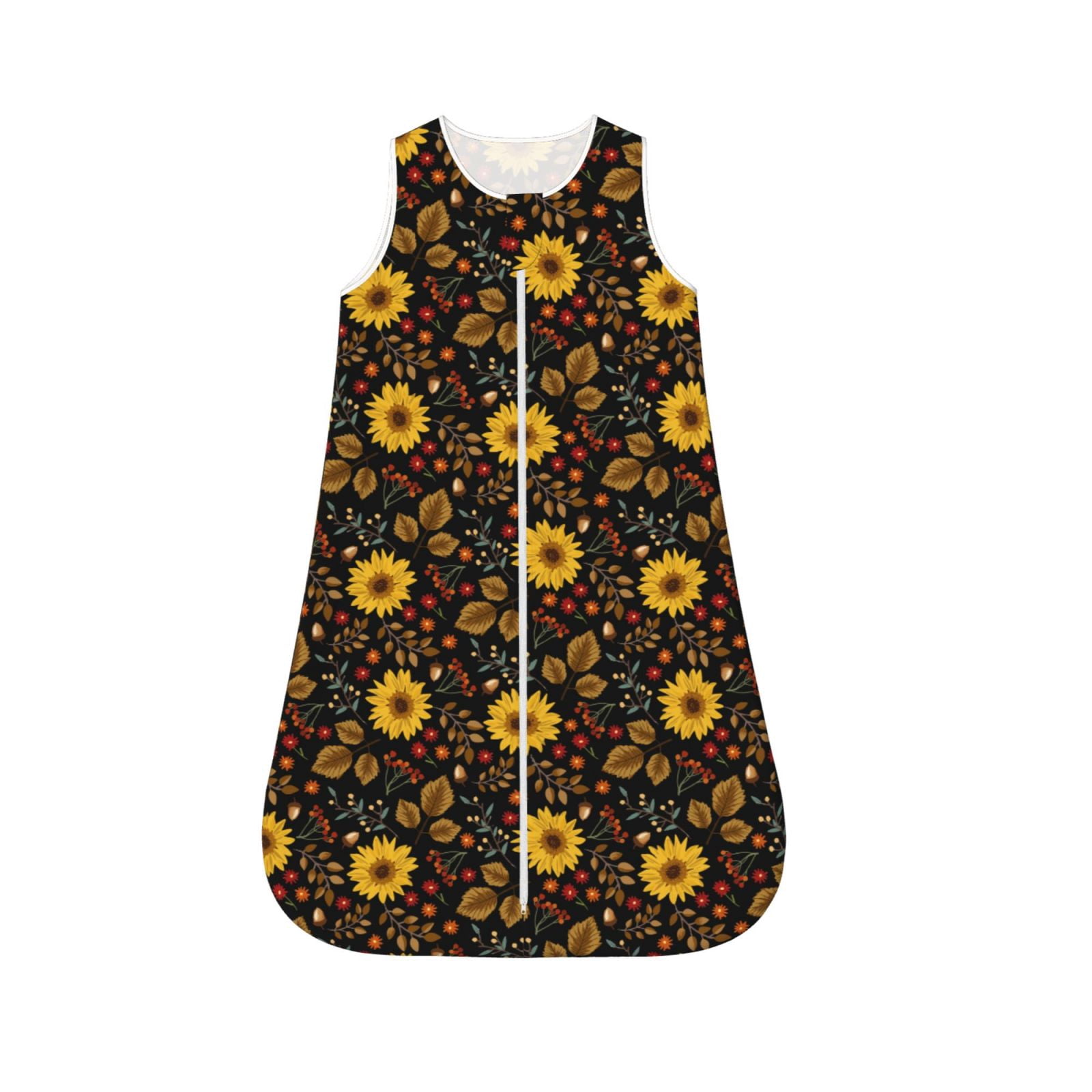 Salouo Fall Daisy Leaf Print Baby Sleep Sack Wearable Blanket for ...