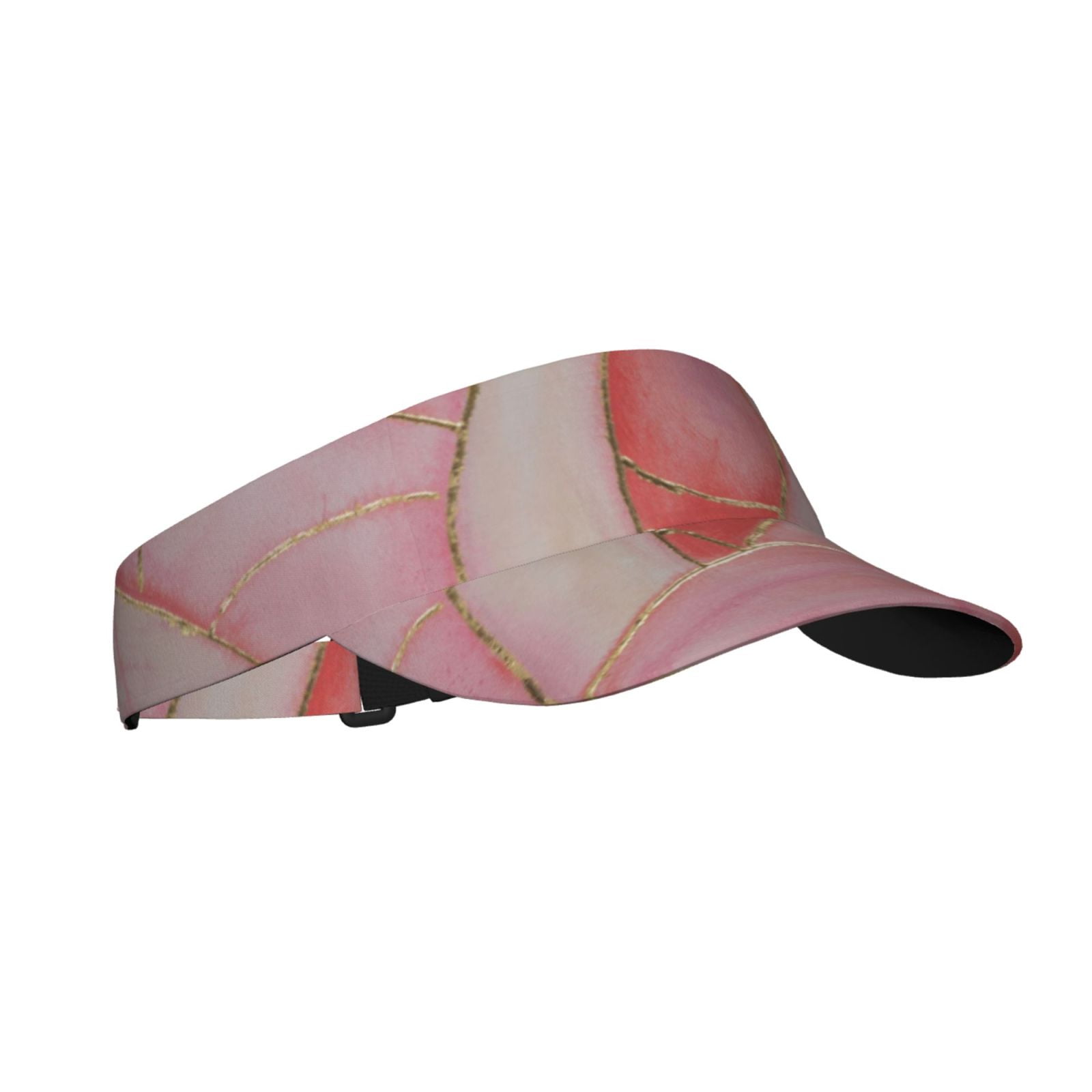 Salouo Flamingos Pattern Sport Sun Visor Hats,1-Piece of Adult Sunscreen Visor Cap Adjustable ...