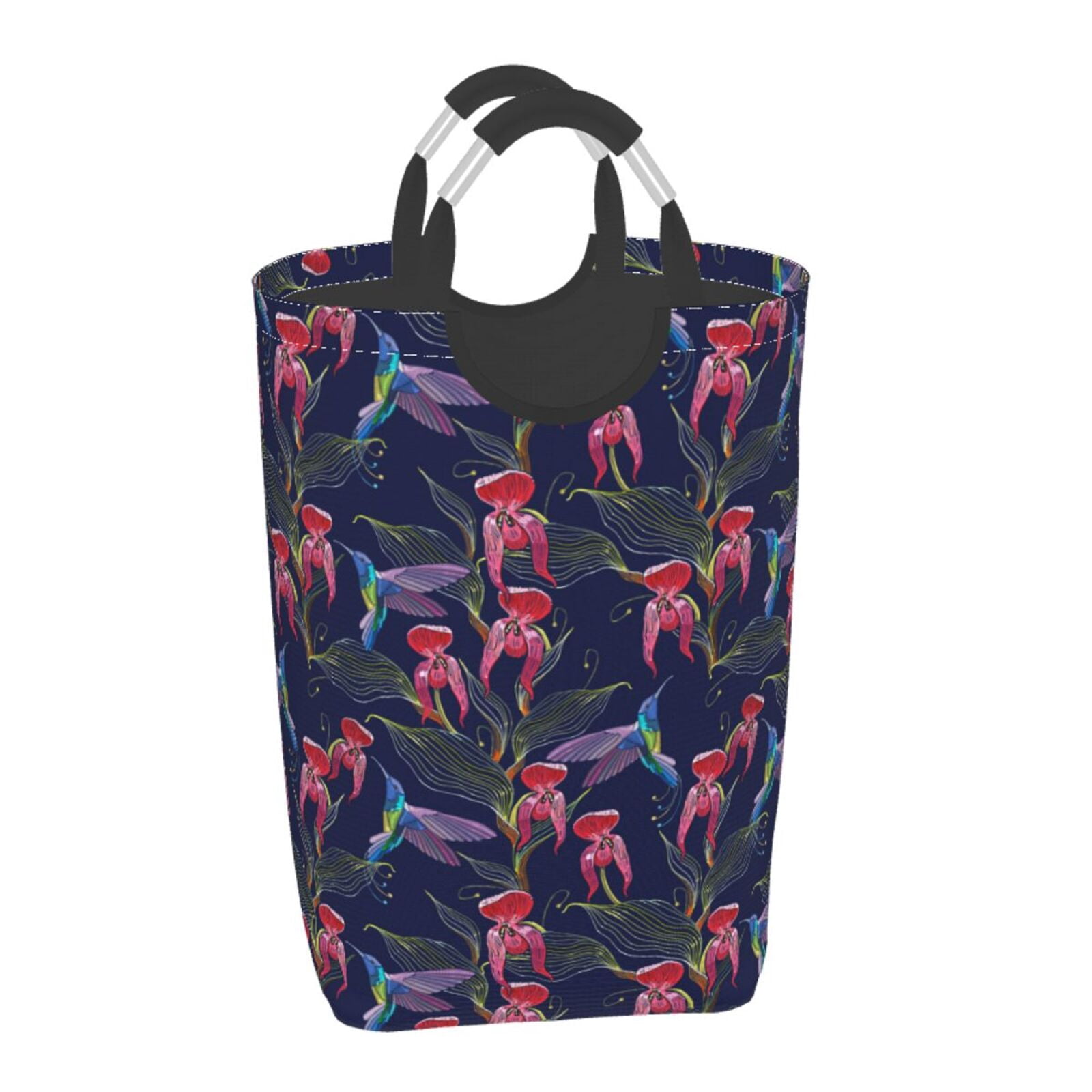 Salouo Flowers And Humming Bird for Dirty Clothes Hamper,Extra Large ...