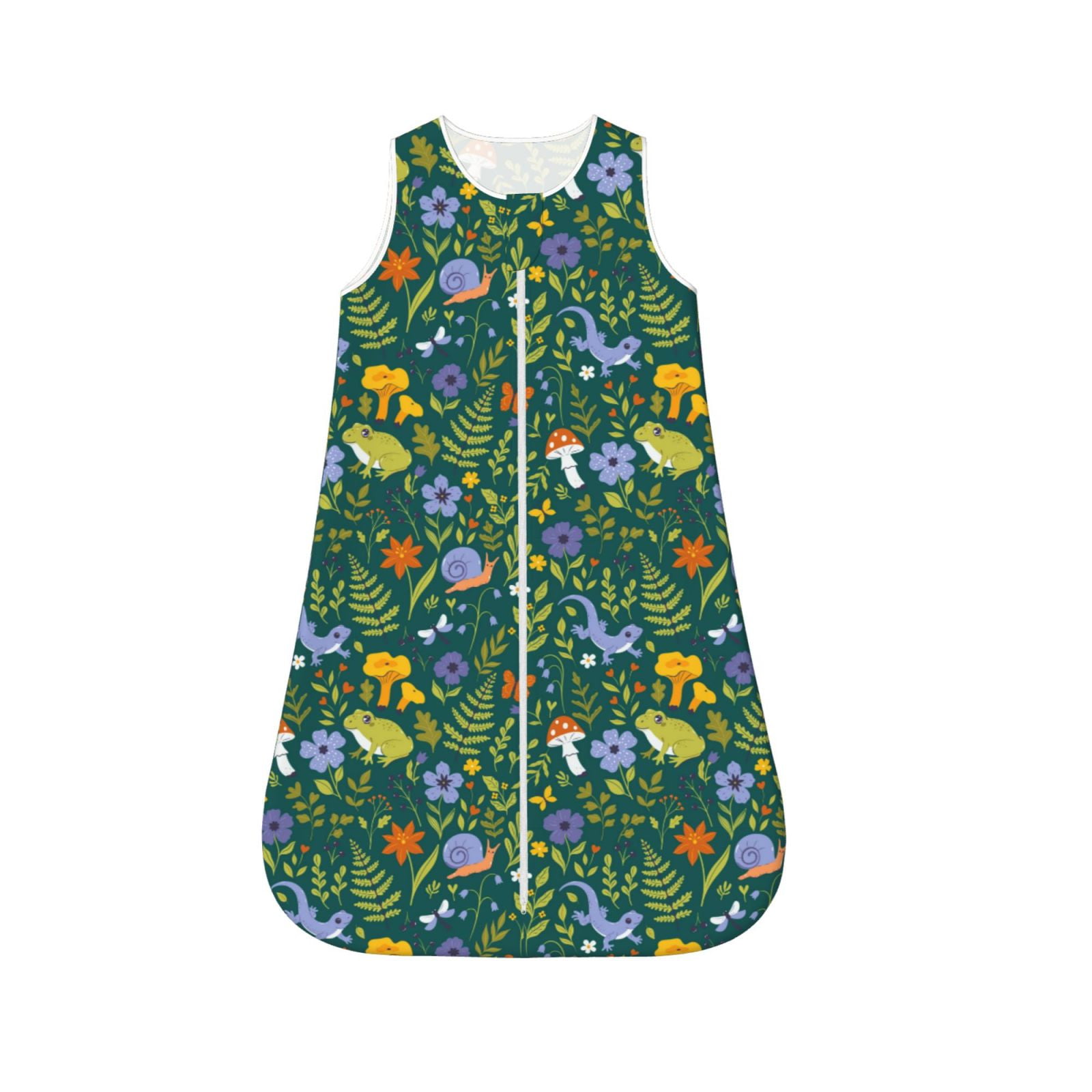 Salouo Forest Flora And Fauna Print Baby Sleep Sack Wearable Blanket ...