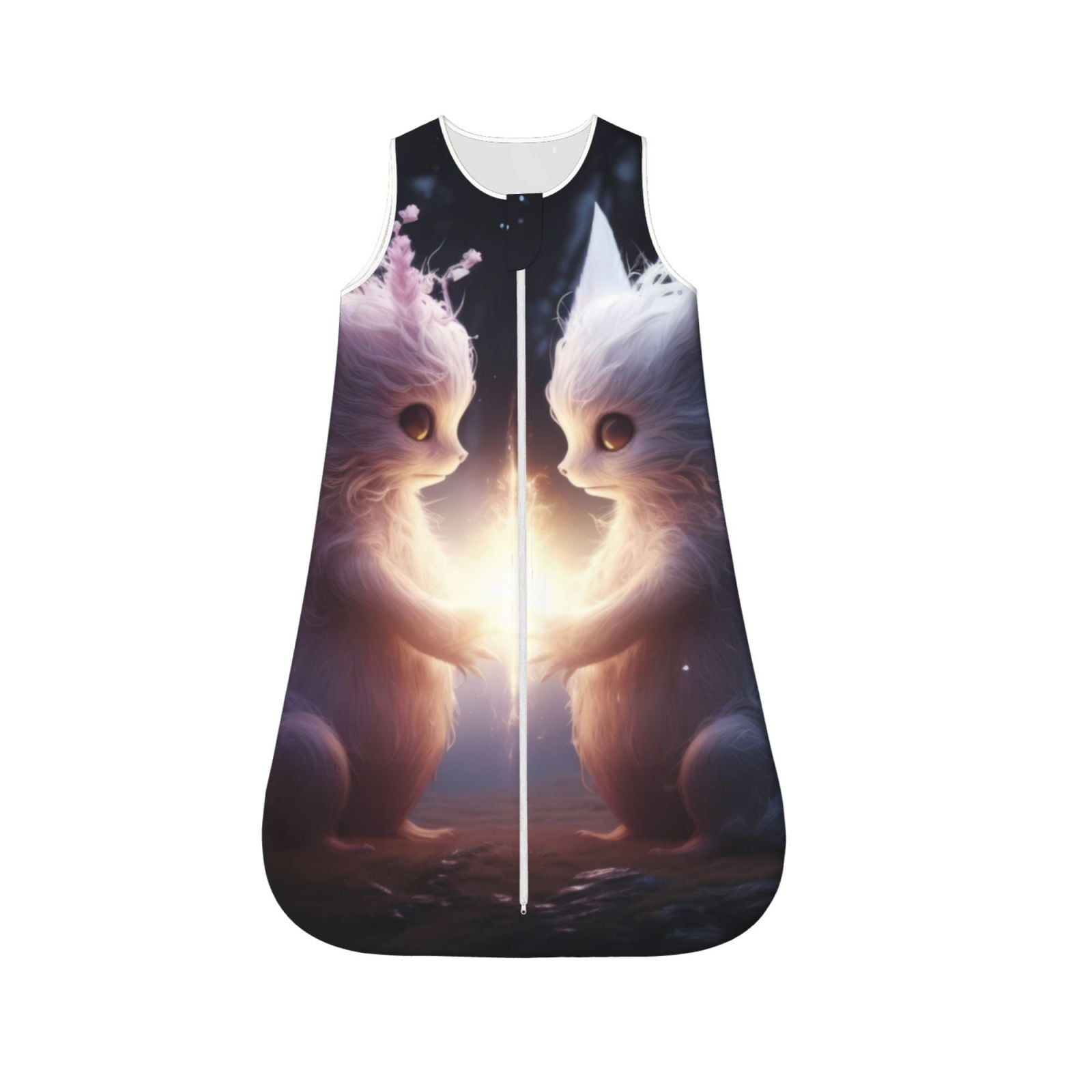 Salouo Fox Couple Print Baby Sleep Sack Wearable Blanket for Babies ...