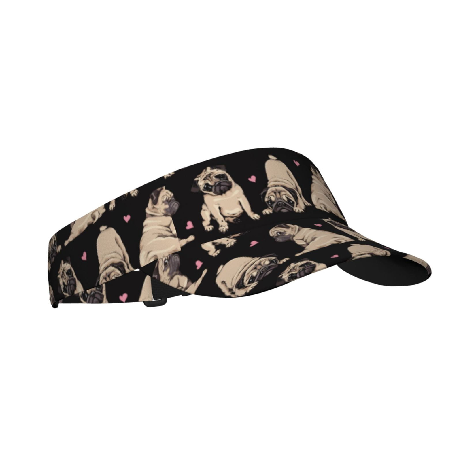 Salouo French Bulldog Pattern Sport Sun Visor Hats,1-Piece of Adult ...
