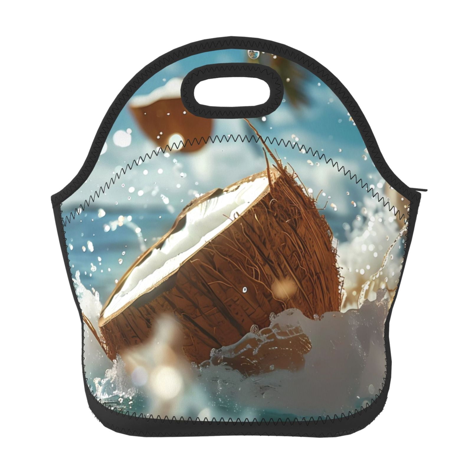 Salouo Fresh Coconut Splash for Lunch Tote,Lunch Bag Insulated Lunch ...