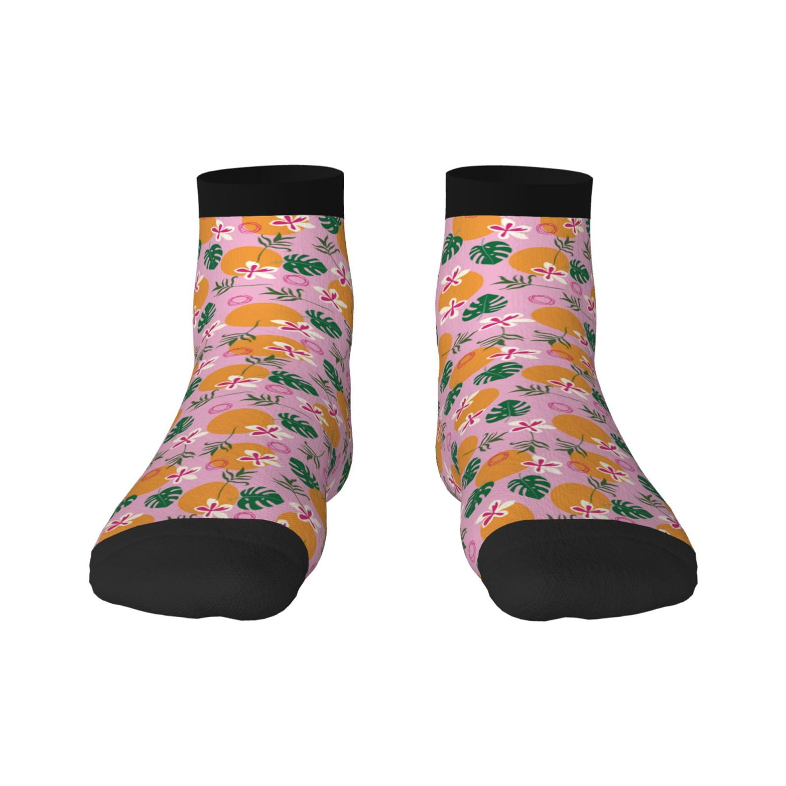 Salouo Fruit Pattern Unisex Middle Tube Socks,Middle-Finger Knee High ...