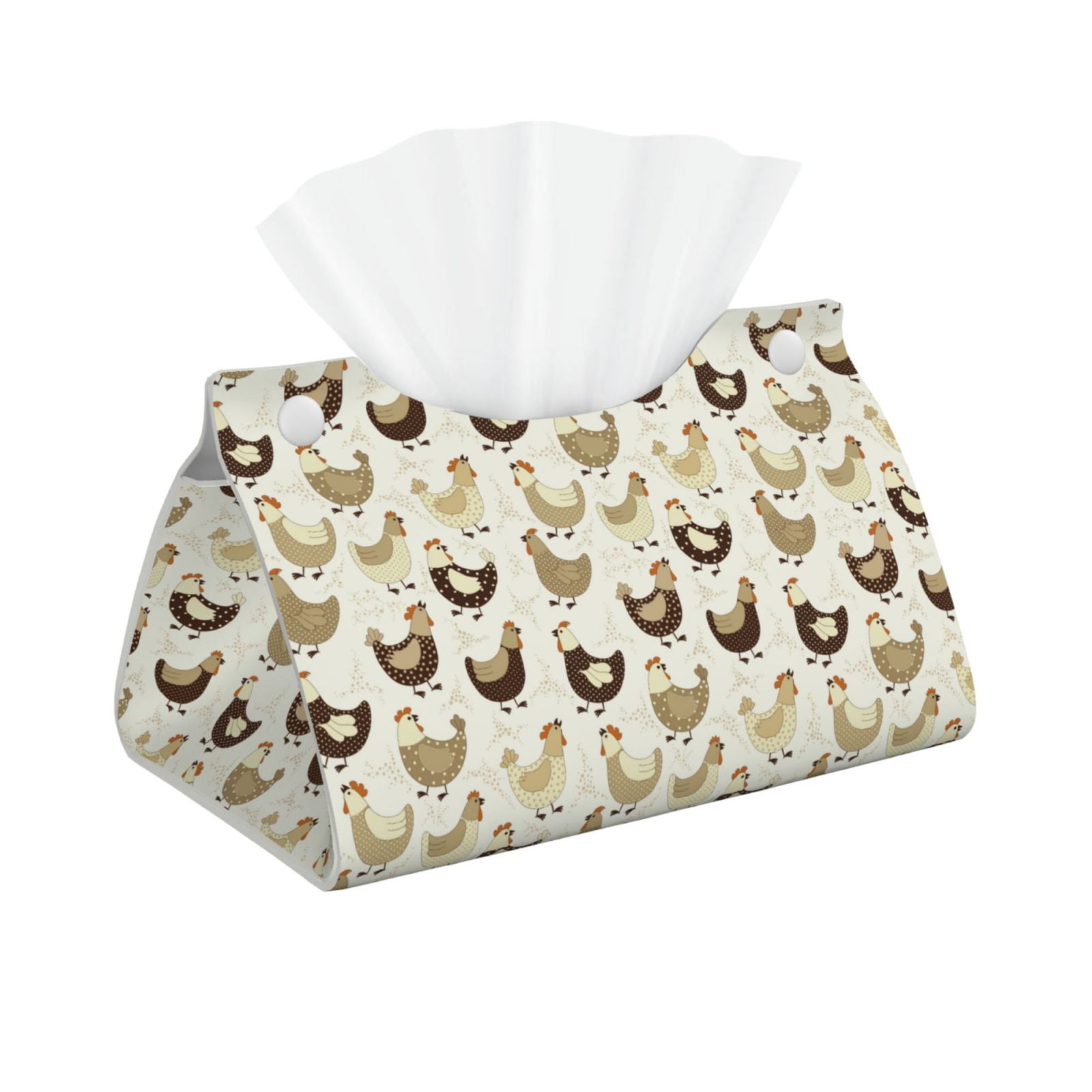 Salouo Funny Chicken Pattern Long Tissue Box Cover Rectangular–Plus ...