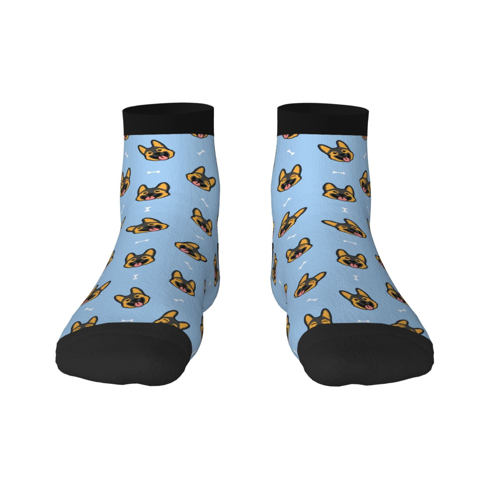 Salouo German Shepherd Puppy Pattern Unisex Middle Tube Socks,Middle ...