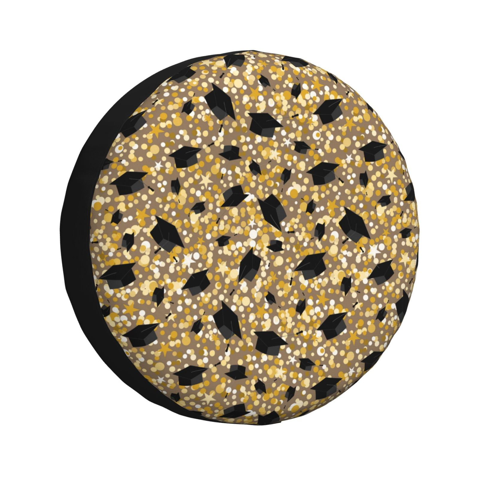 Salouo Graduation Hats3 Print Spare Tire Cover 14-17 inch Spare Tire ...