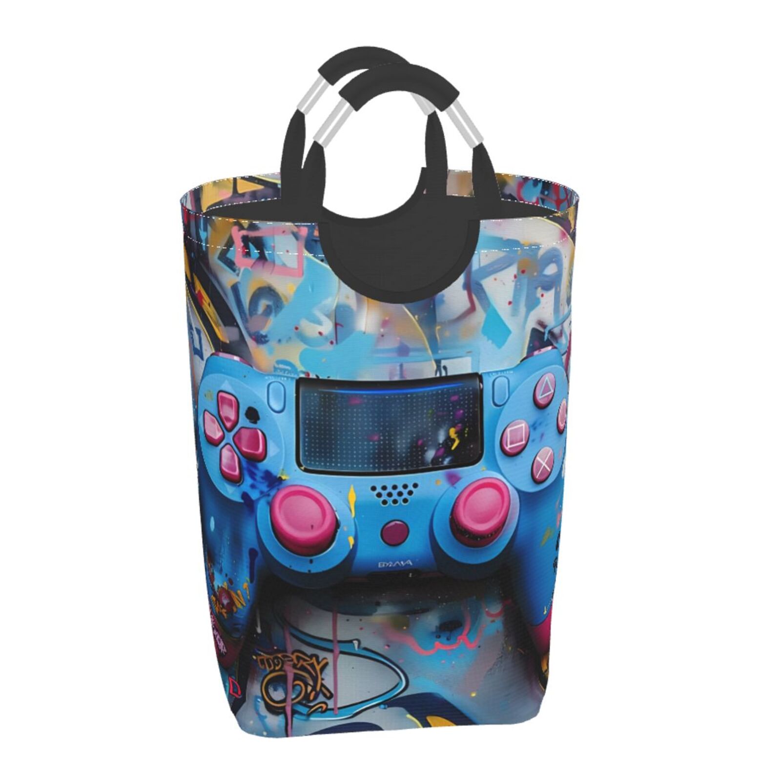 Salouo Graffiti Game Controller Art for Dirty Clothes Hamper,Extra ...