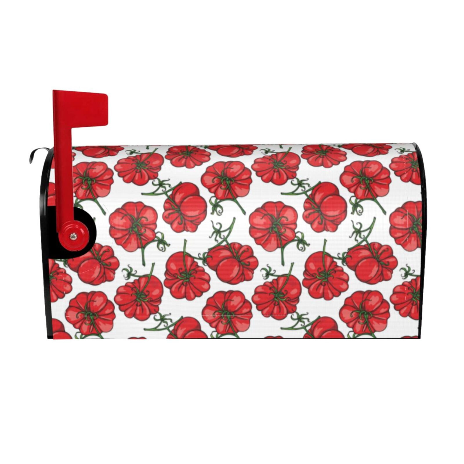 Salouo Hand Drawn Tomatoes for Magnetic Mailbox Covers Waterproof Post ...