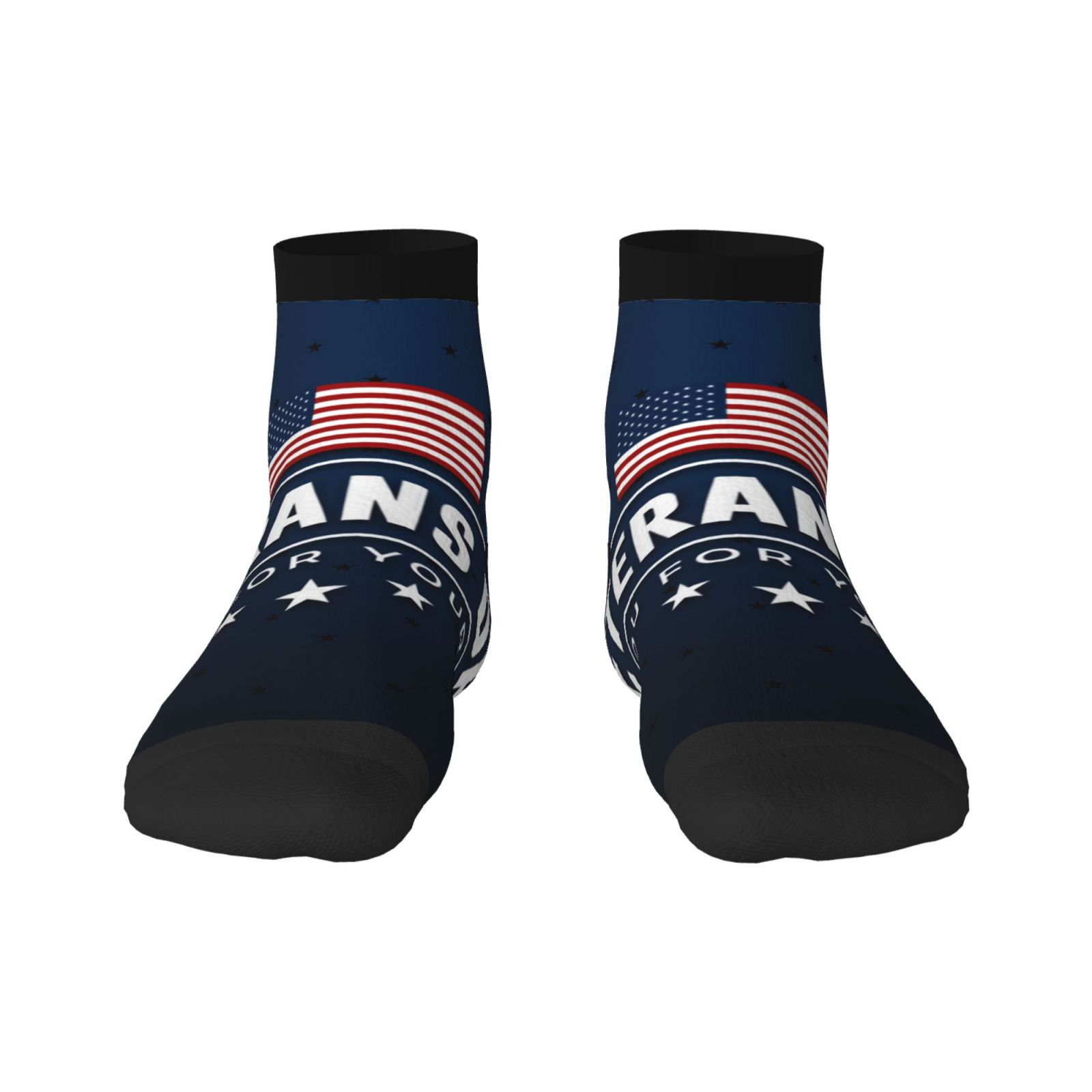 Salouo Happy Veterans Day Pattern Unisex Middle Tube Socks,Middle ...