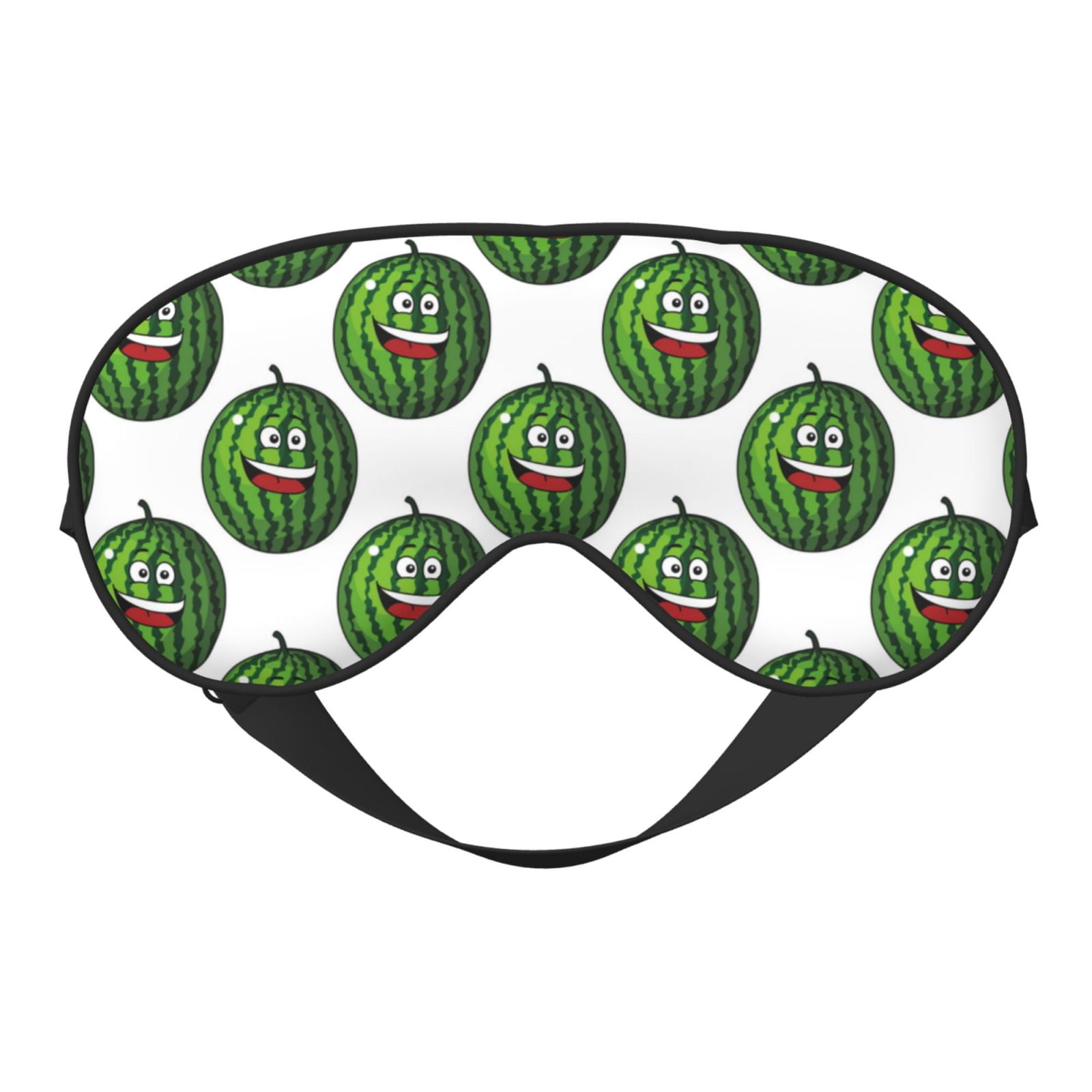 Salouo Happy Watermelon Pattern Sleep Mask,Sleep Eye Mask & Blindfold ...