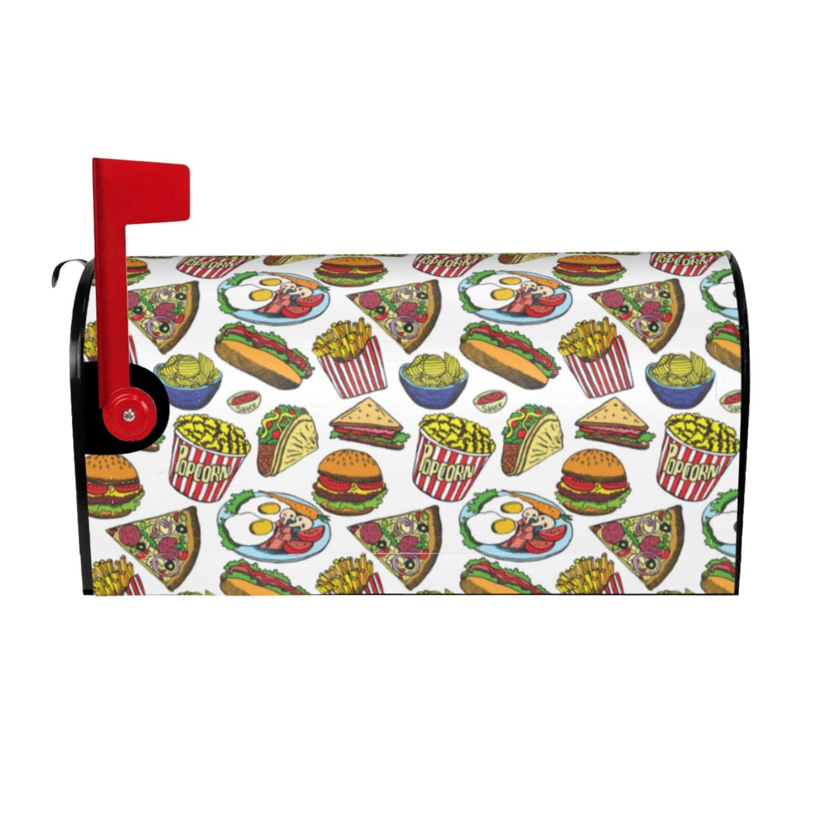 Salouo Hot Dog With One Sausage for Magnetic Mailbox Covers Waterproof ...