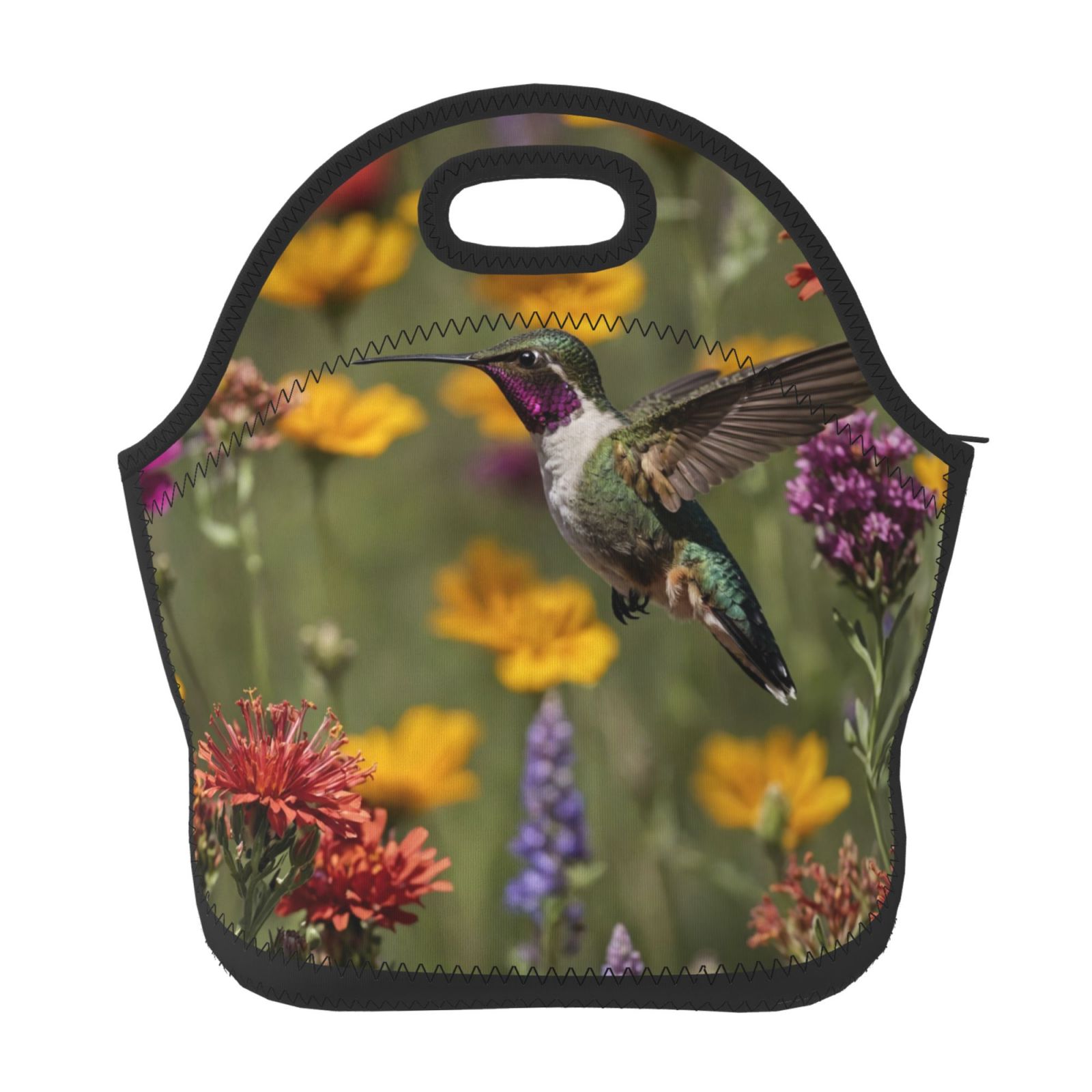 Salouo Humming Bird for Lunch Tote,Lunch Bag Insulated Lunch Box ...