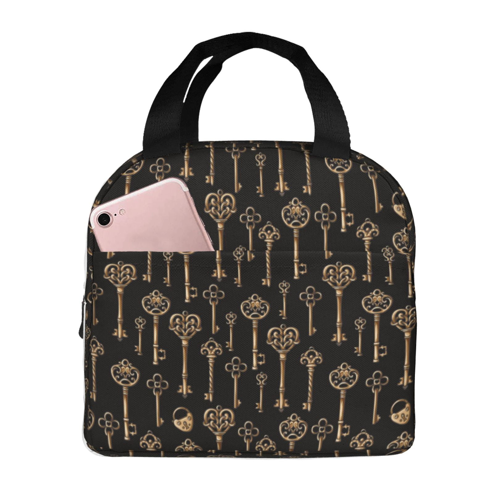 Salouo Keys for Unisex Lunch Bag Leakproof Lunch Tote Large Capacity ...