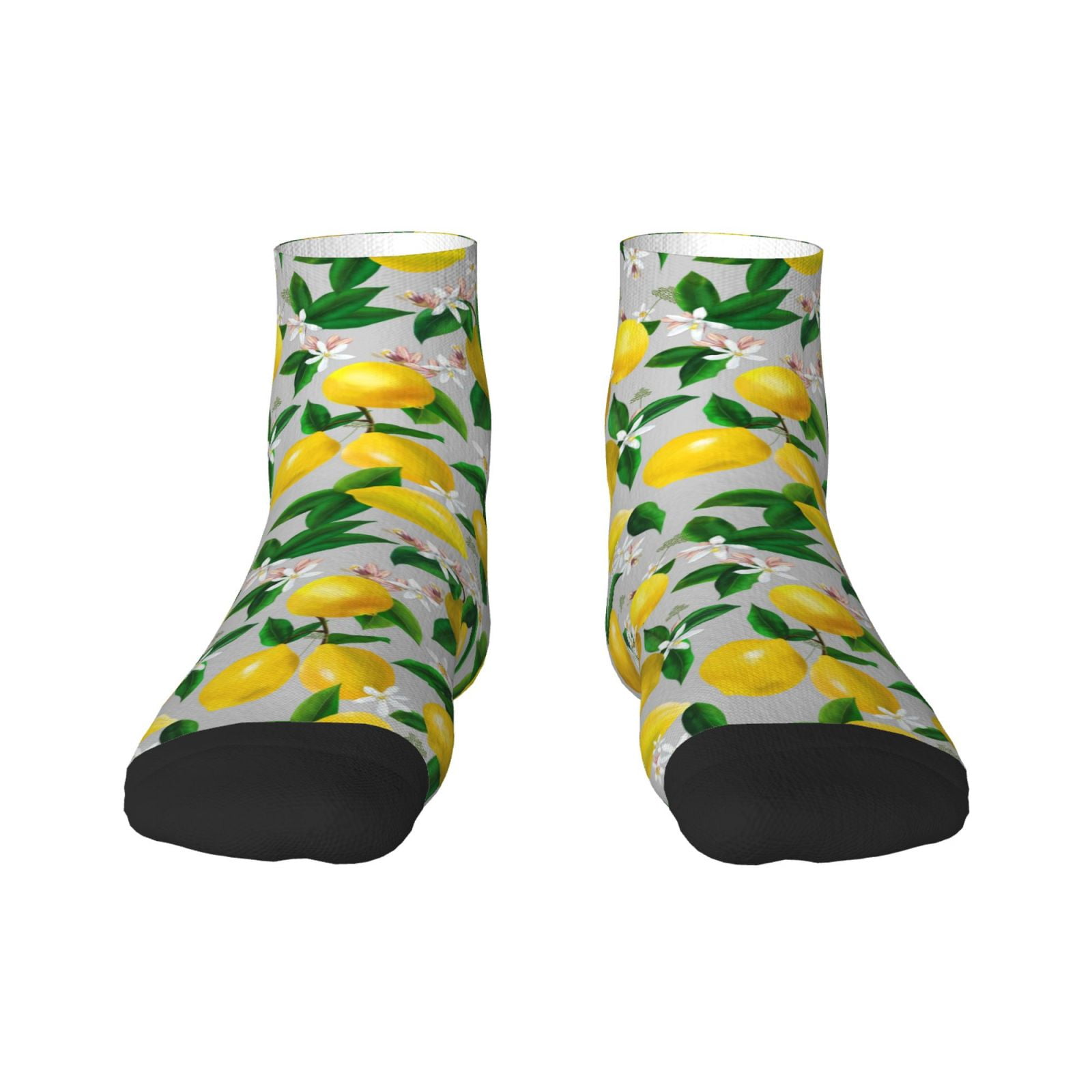 Salouo Lemon Seamless Pattern Oil Painting Effect Pattern Unisex Middle ...