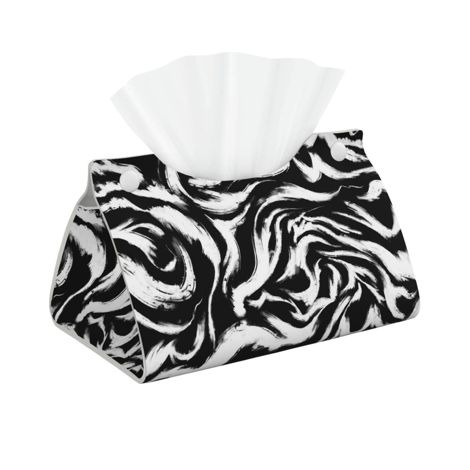 Salouo Leopard And Zebra 2 Pattern Long Tissue Box Cover Rectangular ...