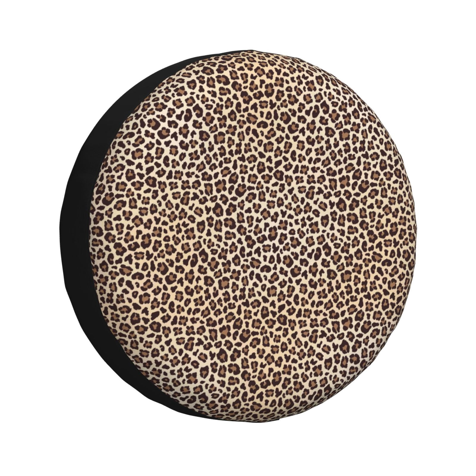 Salouo Leopard Print-2 Print Spare Tire Cover 14-17 inch Spare Tire ...
