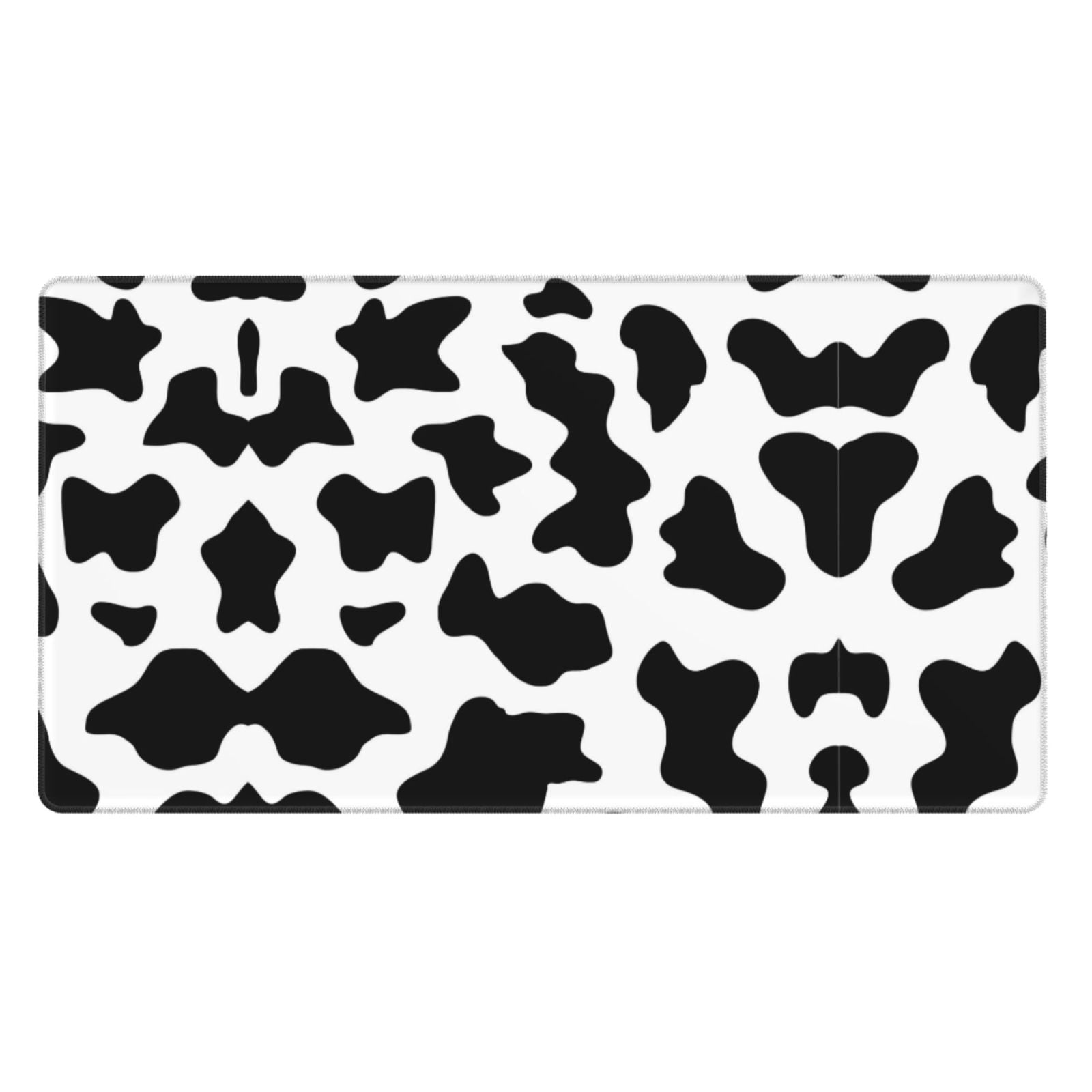 Salouo Milk Cow Print Large Mouse Pad,Extended Mat Desk Pad, 3mm Thick ...