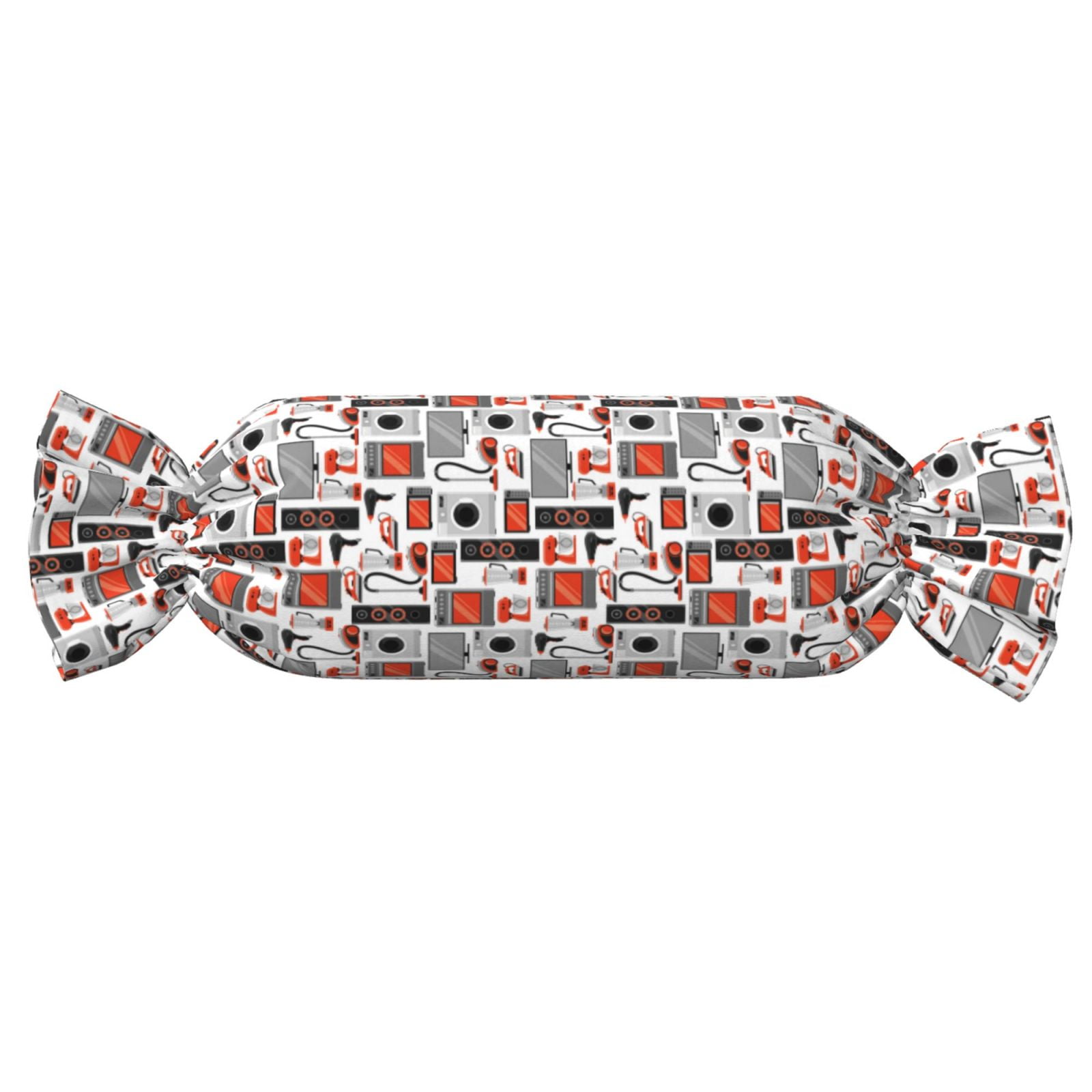 Salouo Modern Life Pattern Cute Bolster Pillow,Cylindrical Pillow Long ...