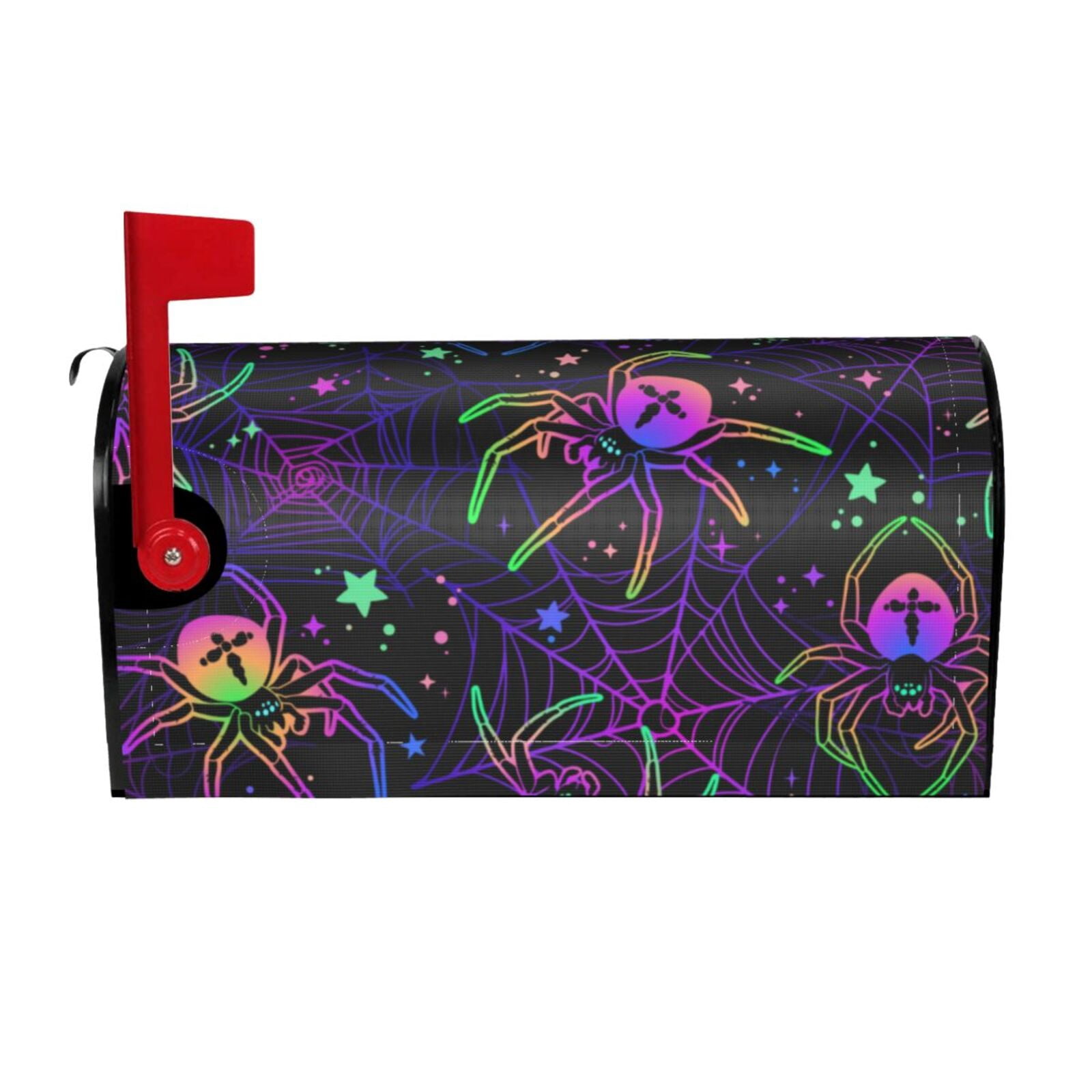 Salouo Multi-colored Spiders for Magnetic Mailbox Covers Waterproof ...