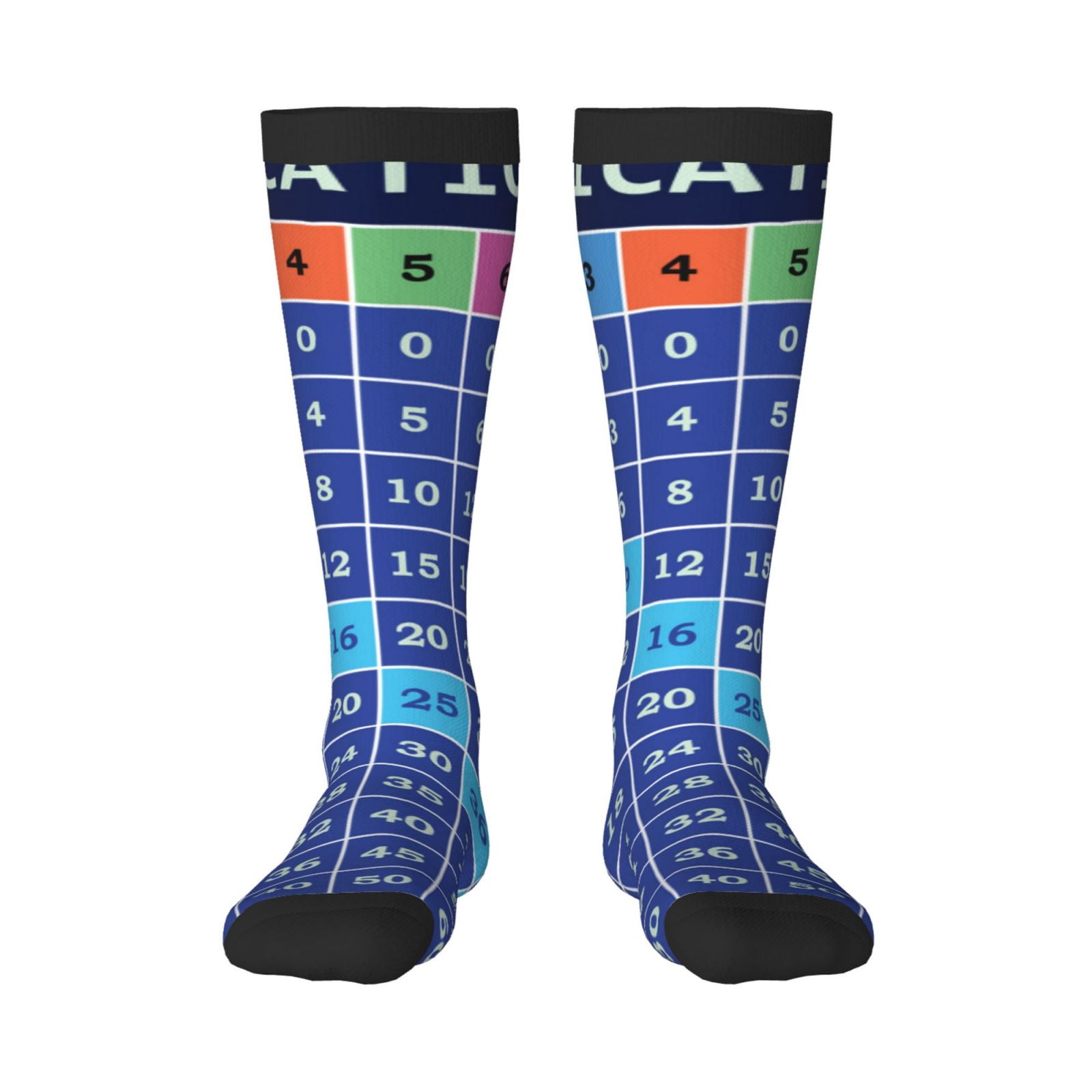 Salouo Multiplication Table Print Women's Men's Ankle Socks 1-pack ...