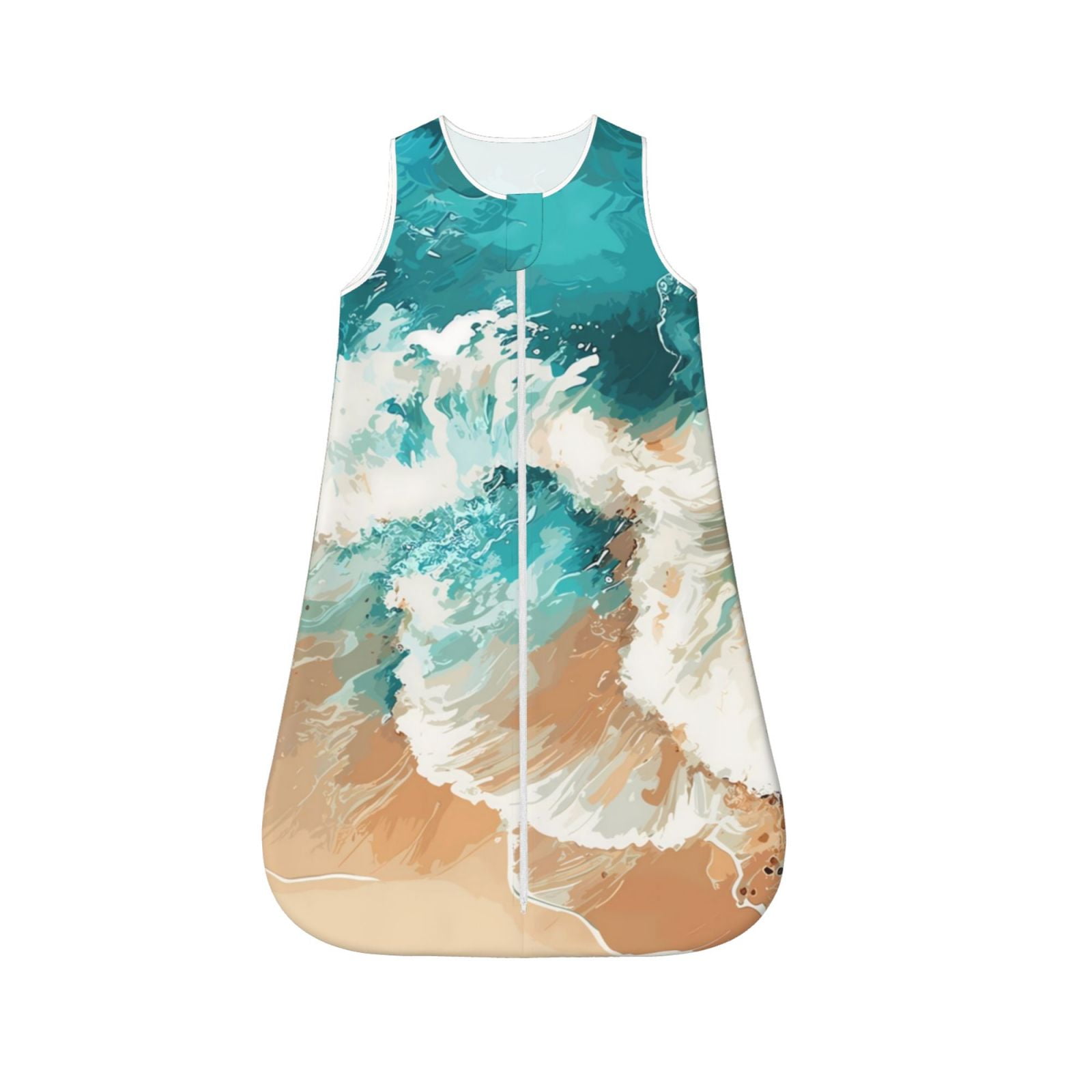 Salouo Ocean Wave Crash Print Baby Sleep Sack Wearable Blanket for ...