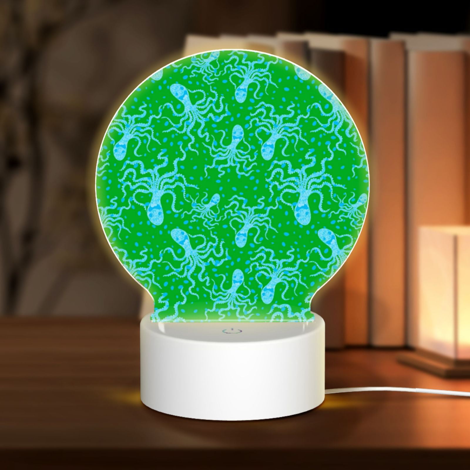 Salouo Octopus1 for Round Acrylic Night Light - Acrylic Sheets with LED ...