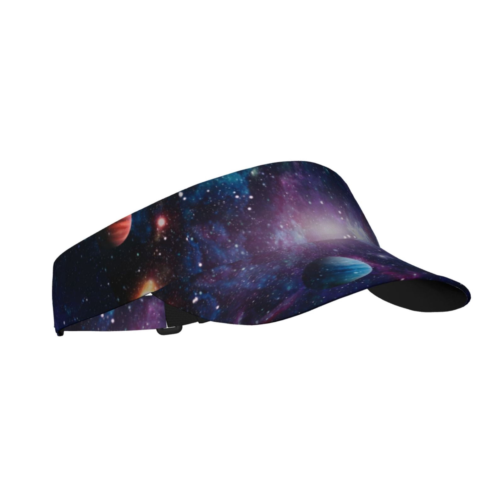 Salouo Planets Stars And Galaxies1 Pattern Sport Sun Visor Hats,1-Piece ...