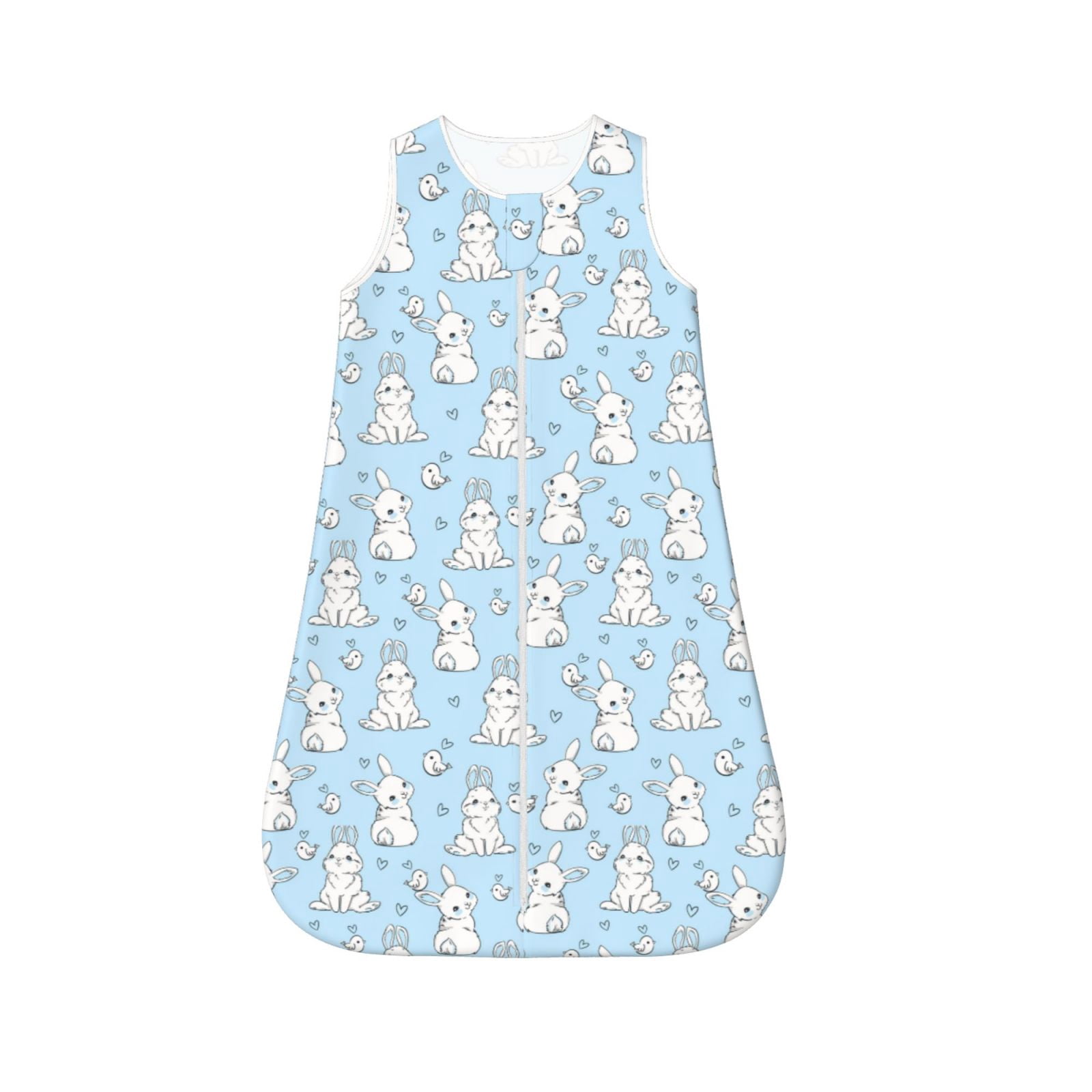 Salouo Rabbit And Bird Print Baby Sleep Sack Wearable Blanket for ...