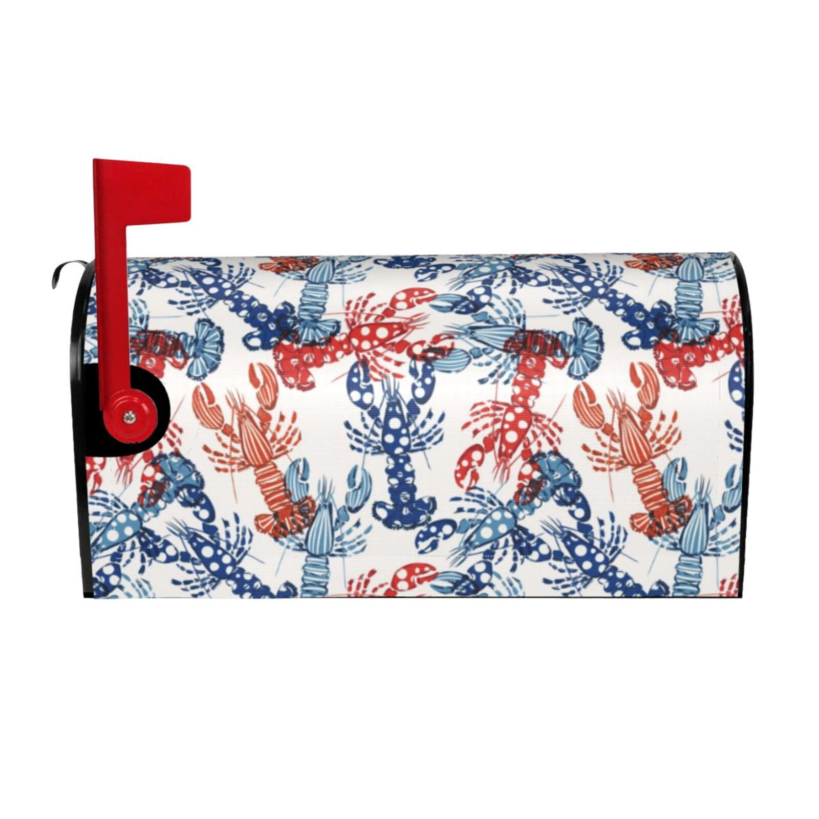Salouo Red Lobster for Magnetic Mailbox Covers Waterproof Post Box ...