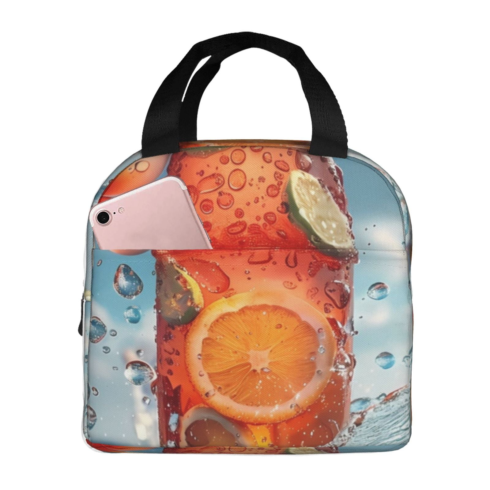 Salouo Refreshing Citrus Splash for Unisex Lunch Bag Leakproof Lunch ...