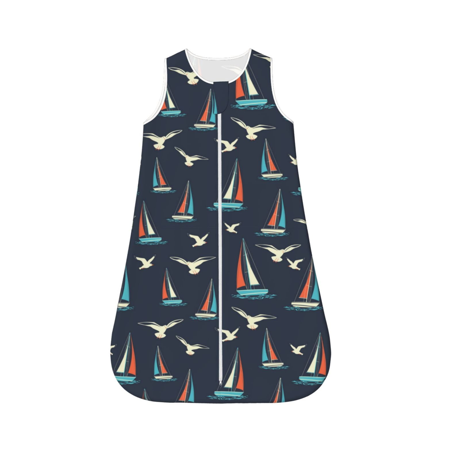 Salouo Sailboat And Seagull Print Baby Sleep Sack Wearable Blanket for ...