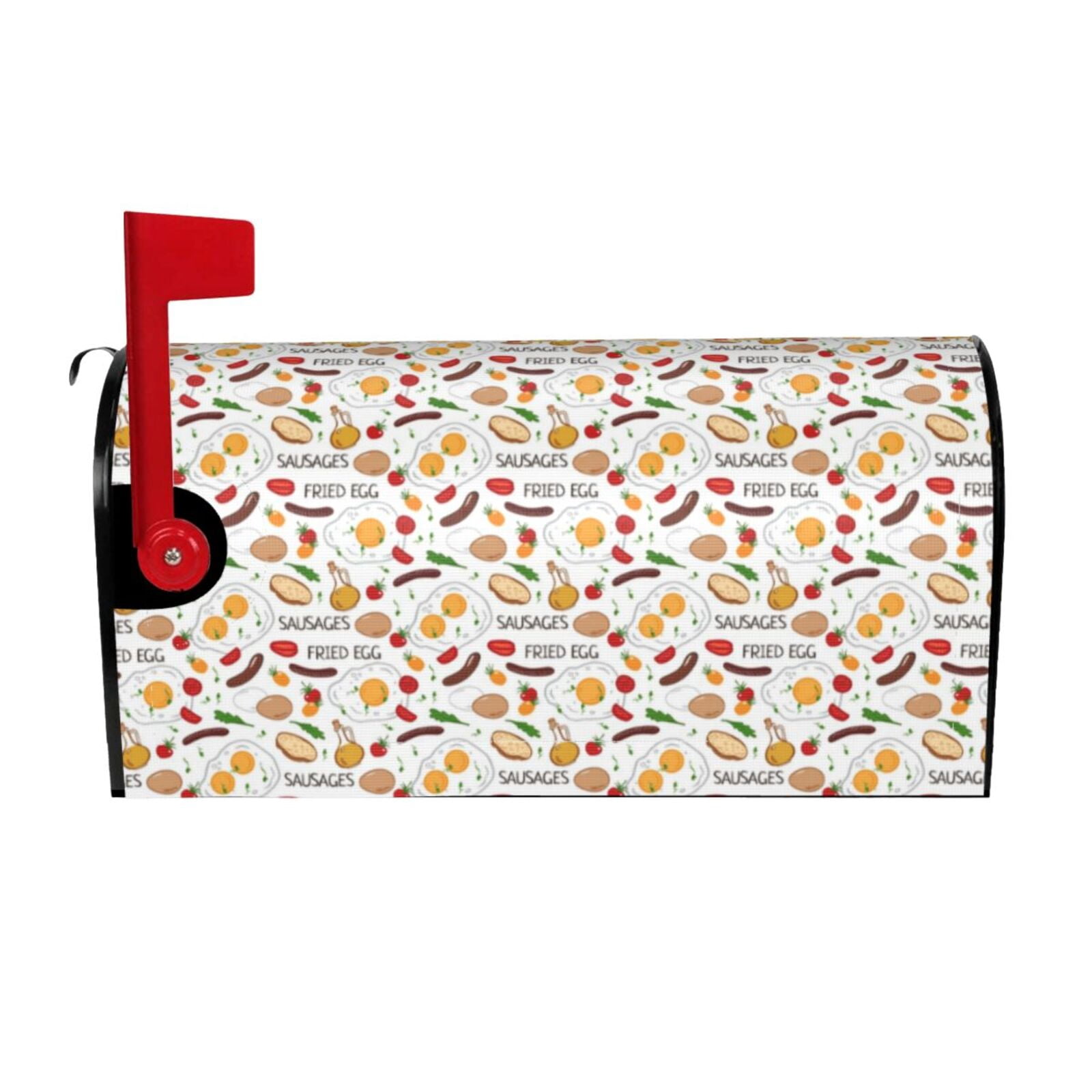 Salouo Sausage Tomato Toast for Magnetic Mailbox Covers Waterproof Post ...